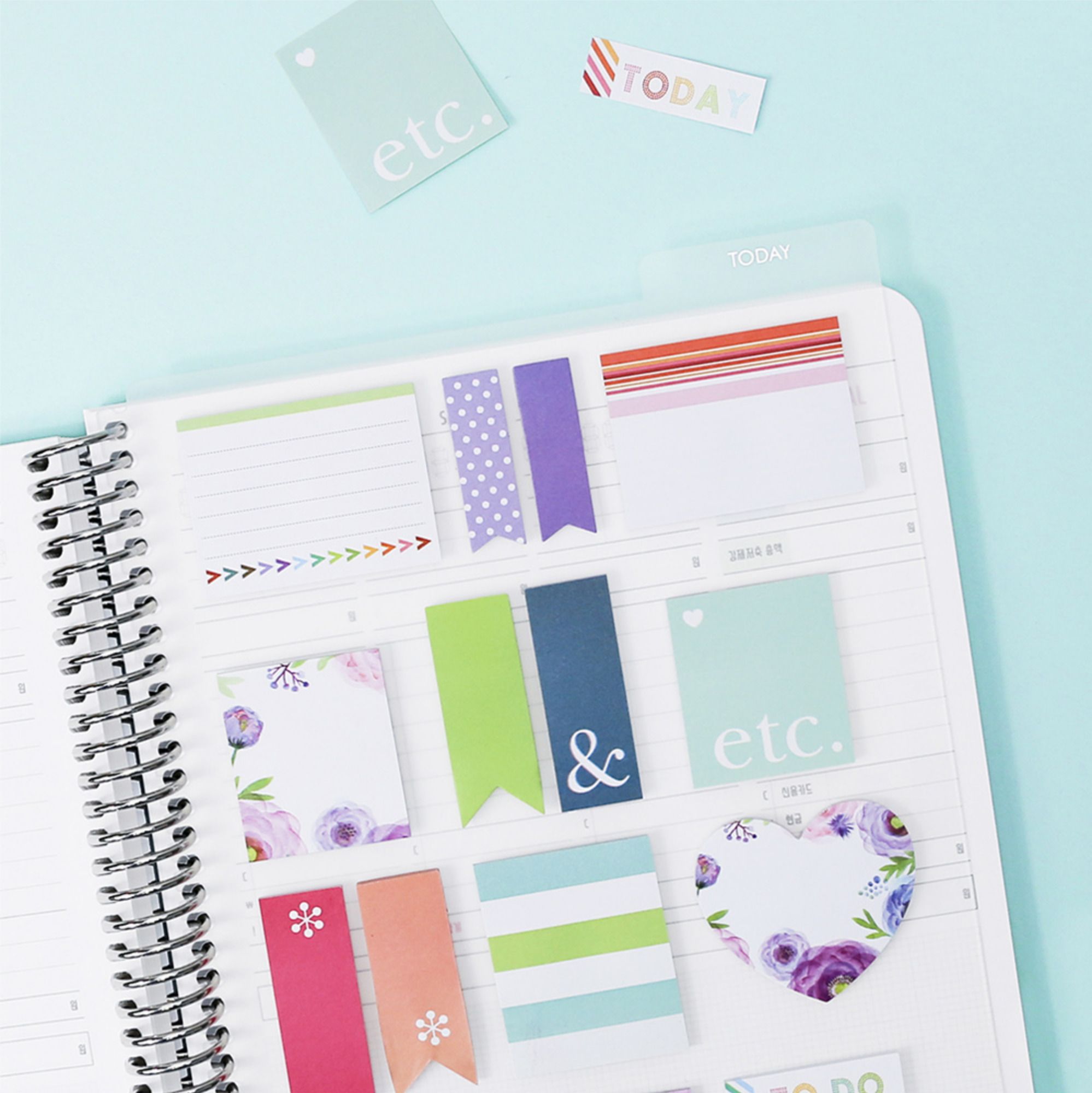 MochiThings: Notebook Attachable Sticky Note Index Tab