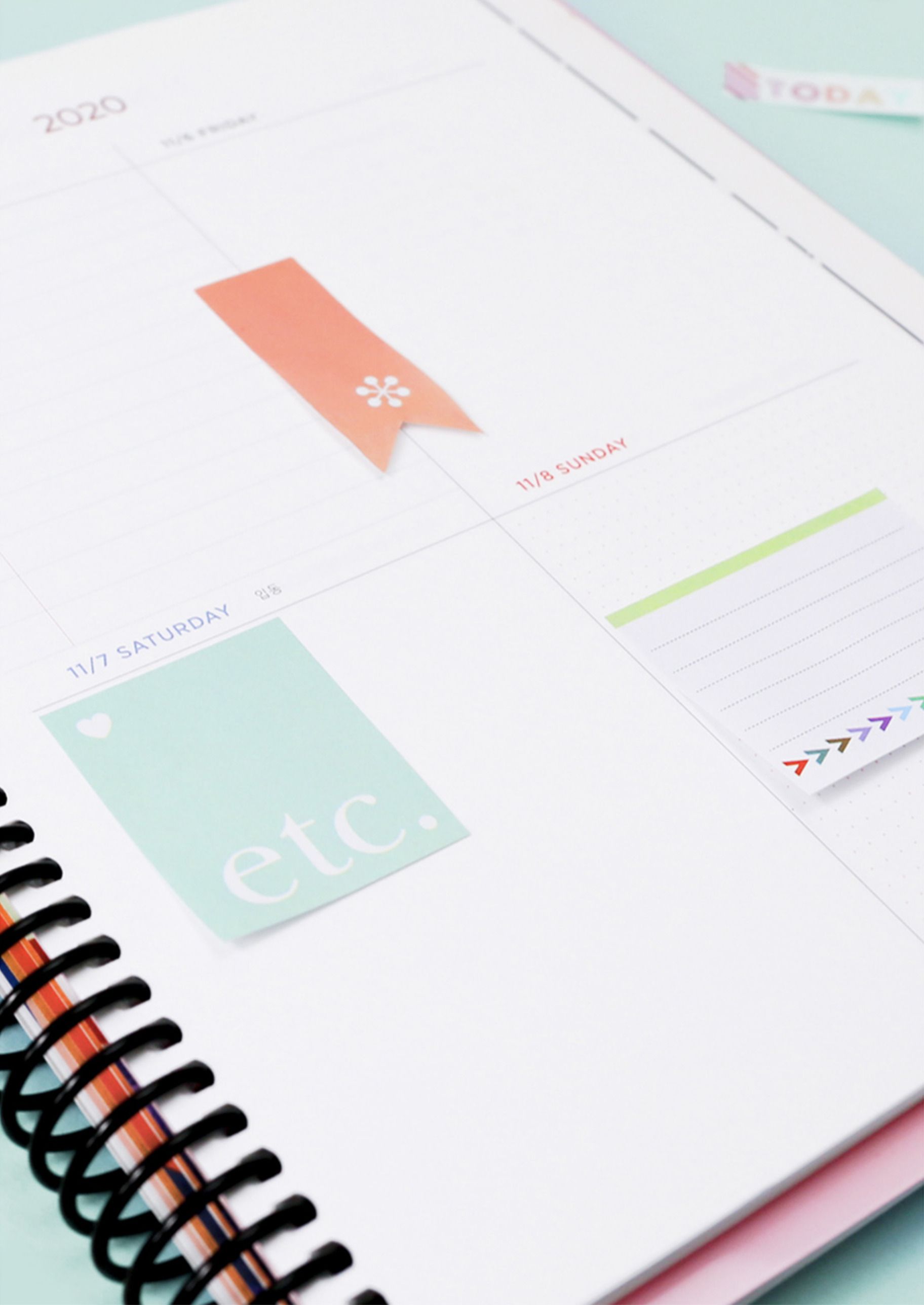 MochiThings: Notebook Attachable Sticky Note Index Tab