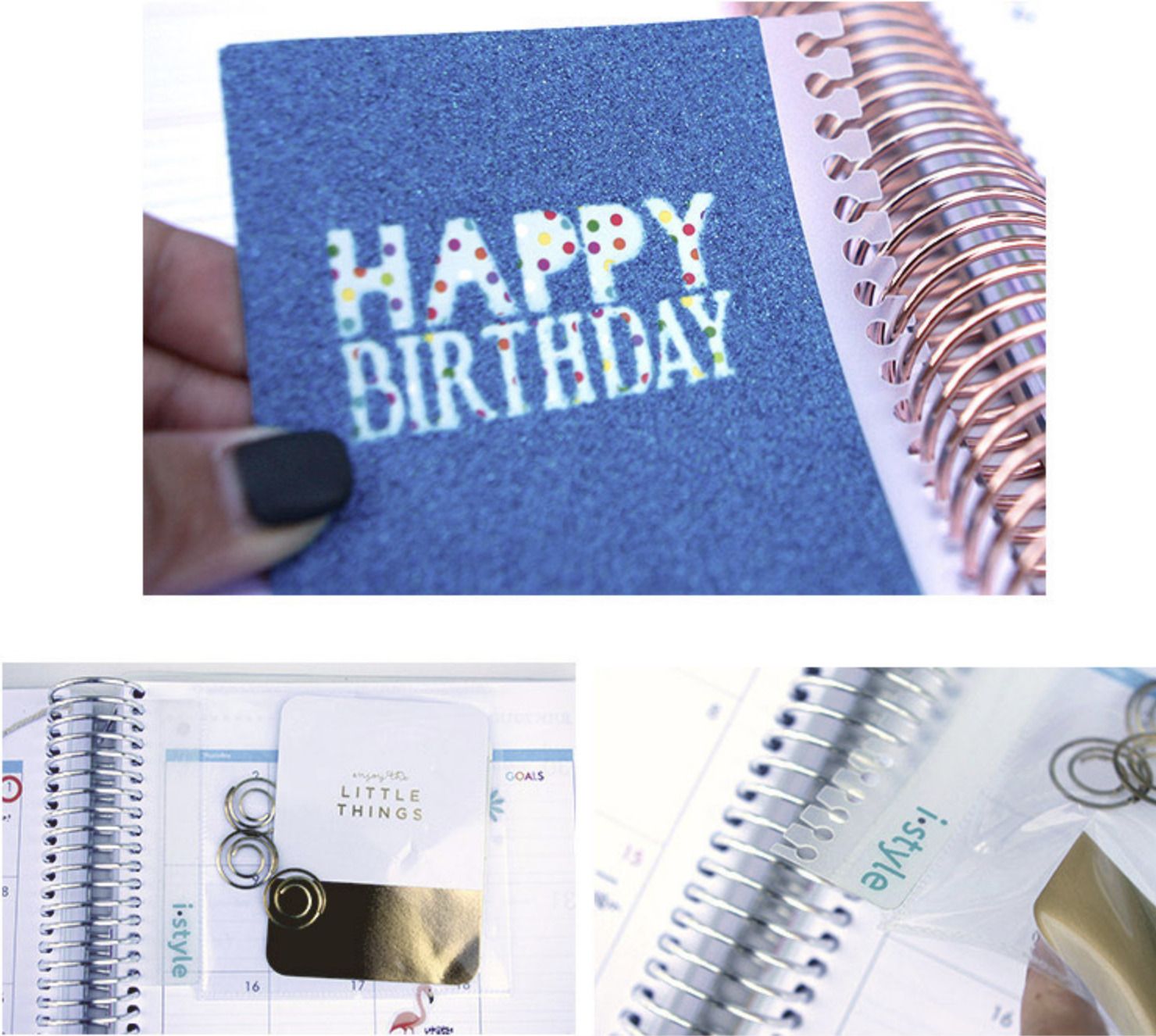 MochiThings: 4pcs Spiral Notebook Attachable Sticker