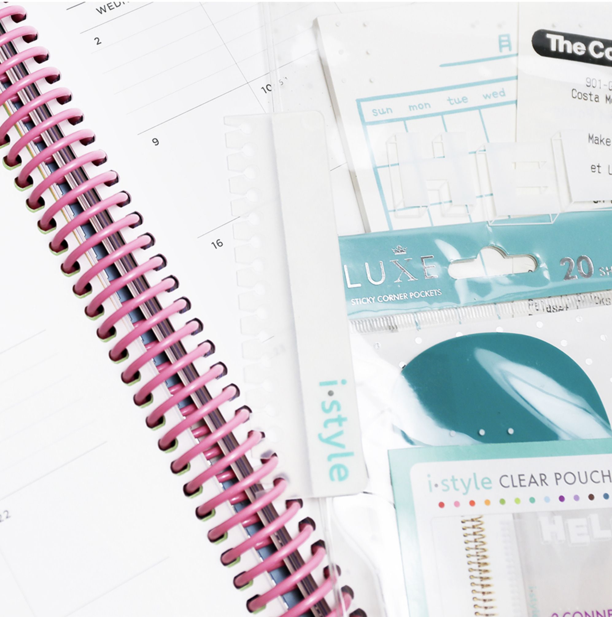 MochiThings: 4pcs Spiral Notebook Attachable Sticker