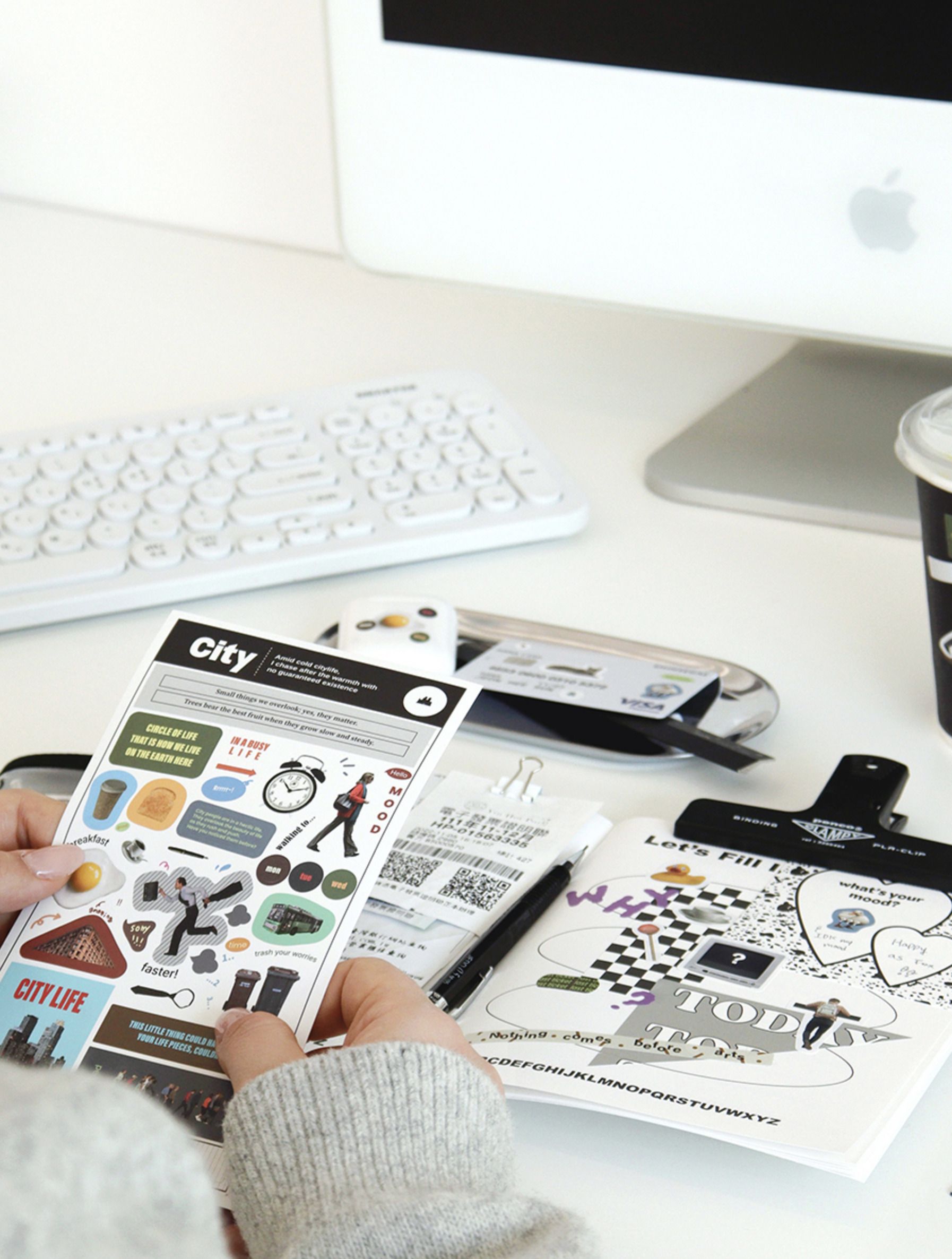 MochiThings: 10pcs Storage Magazine Sticker Set