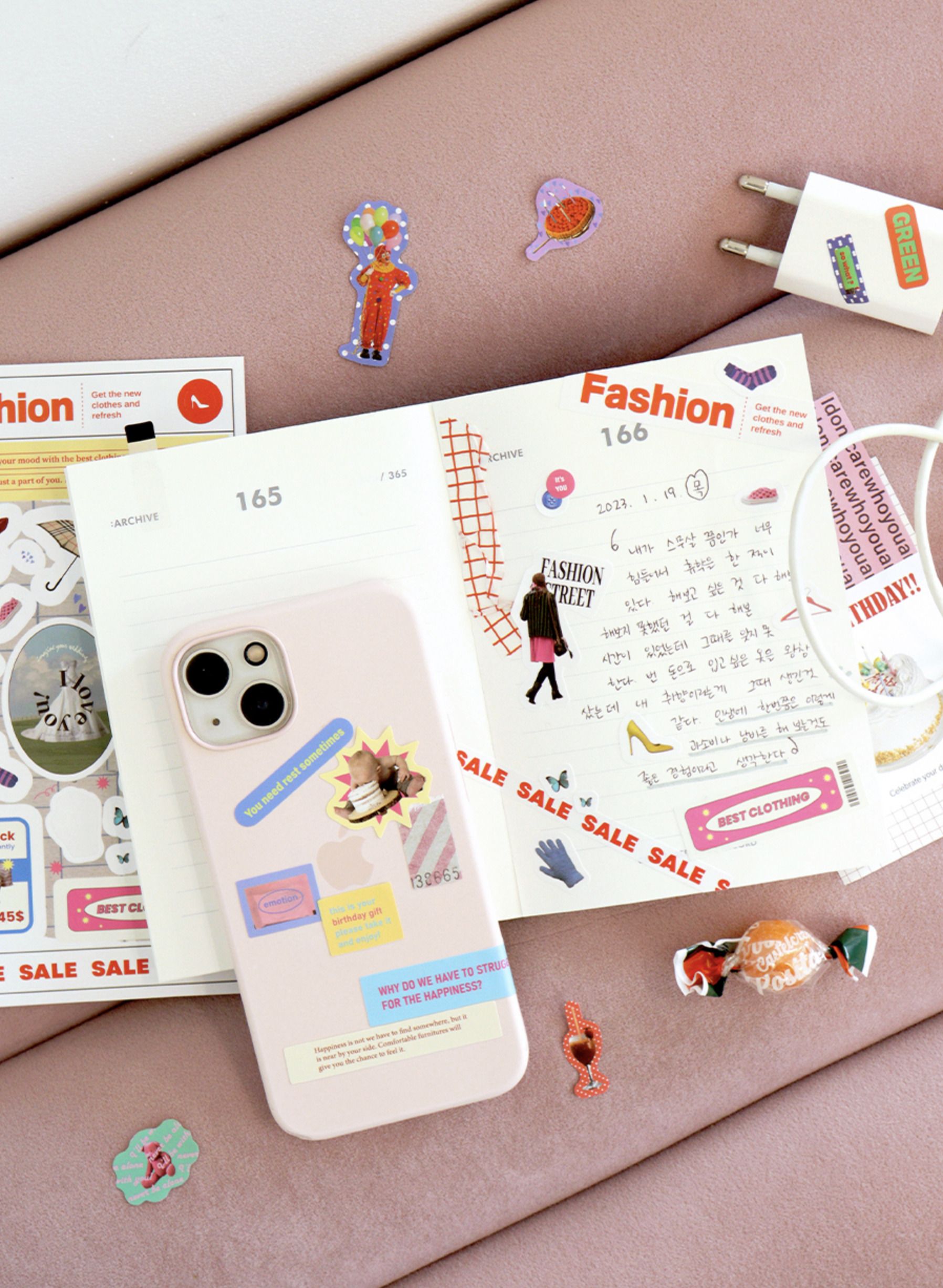 MochiThings: 10pcs Storage Magazine Sticker Set