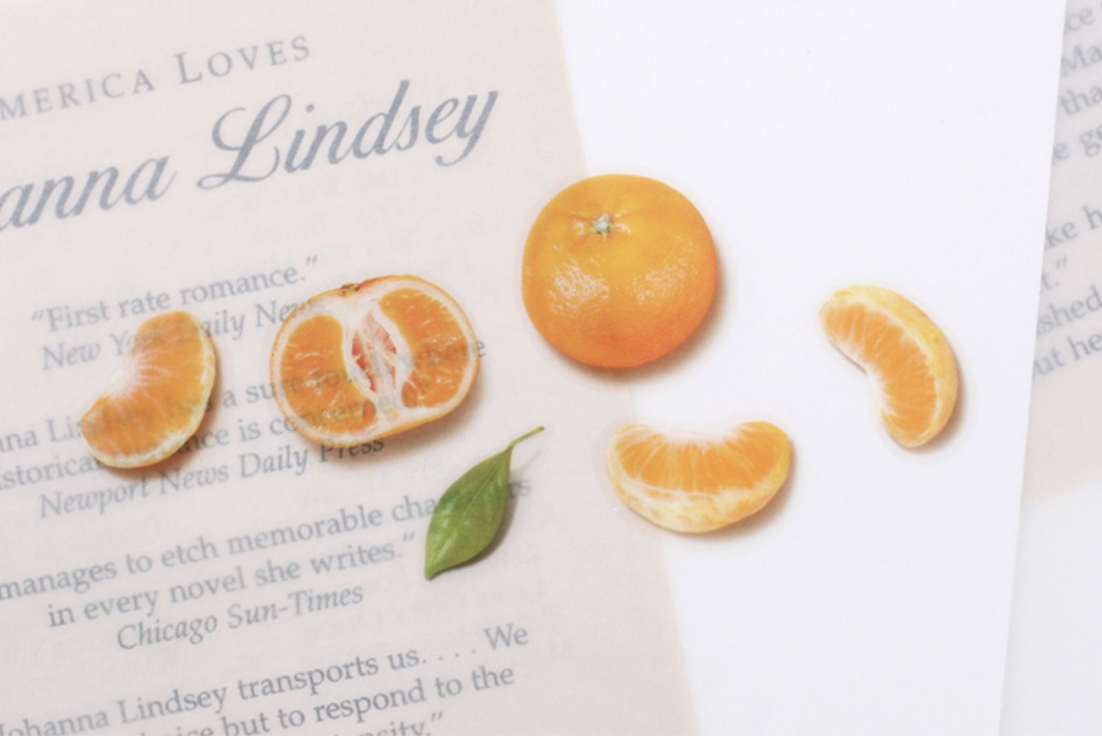 MochiThings: Mandarin Orange Pressed Fruit Sticker