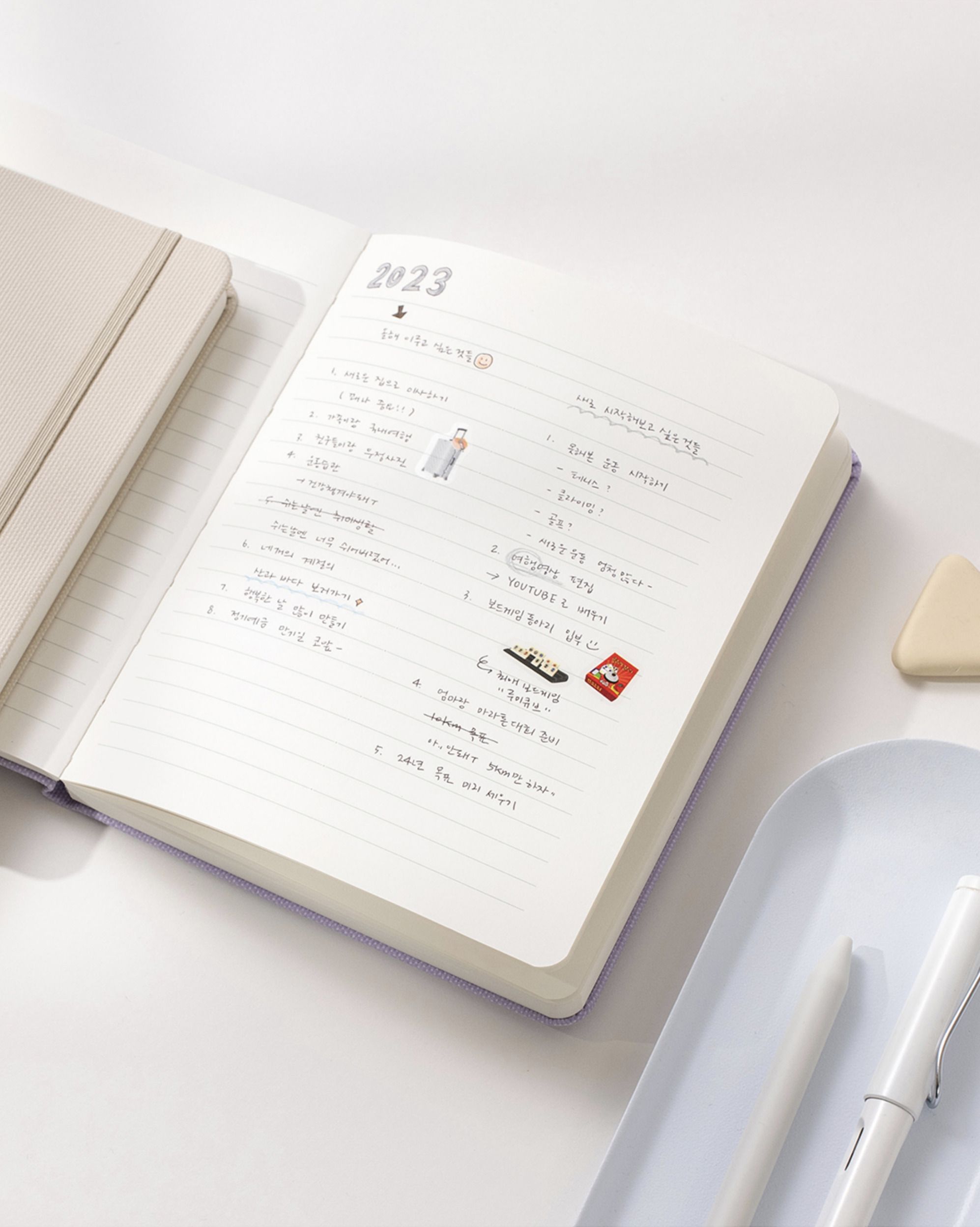 MochiThings: Wide Record Hardcover Lined Notebook v2