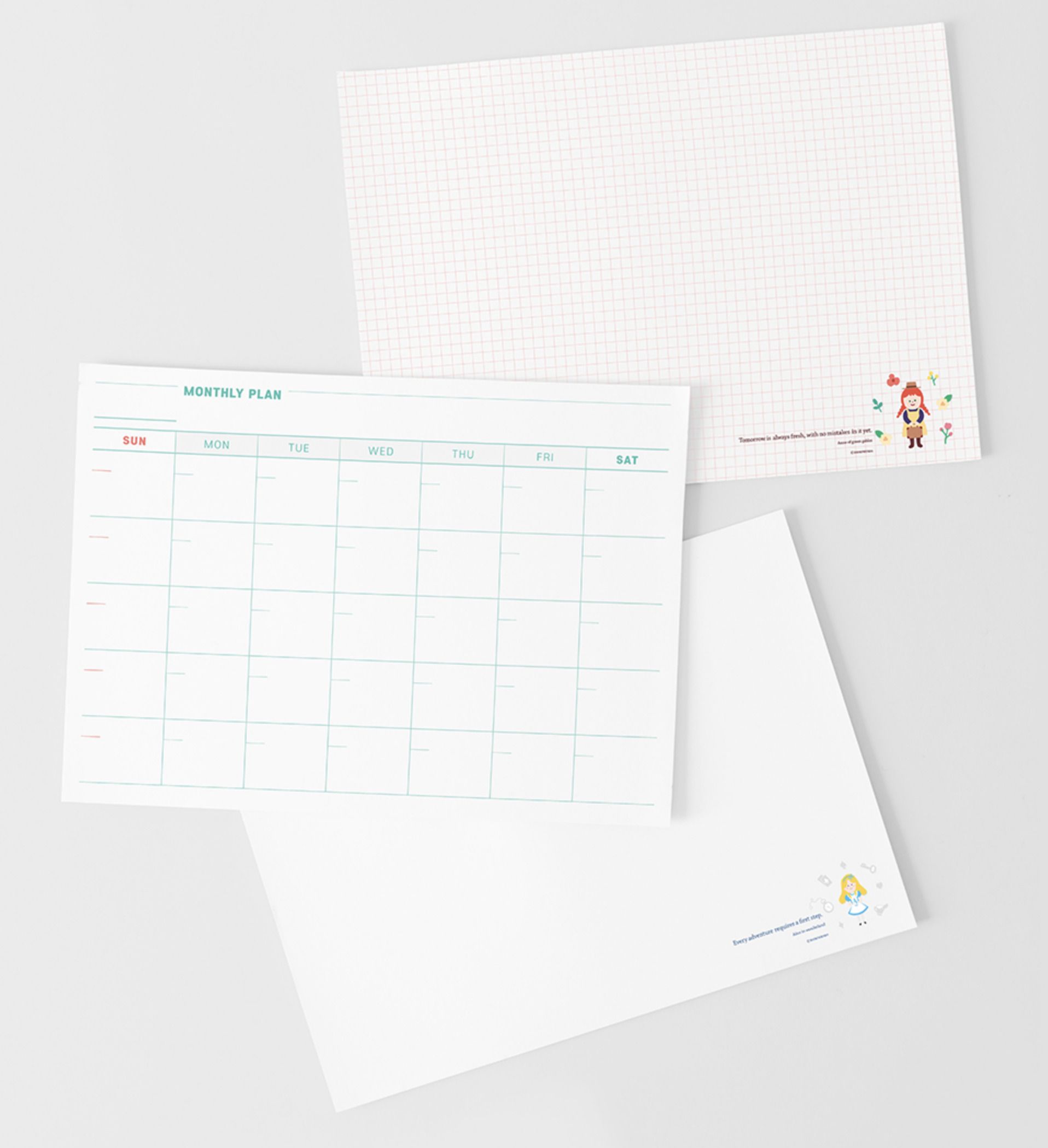 MochiThings: A4 Full Sticky Poster Note