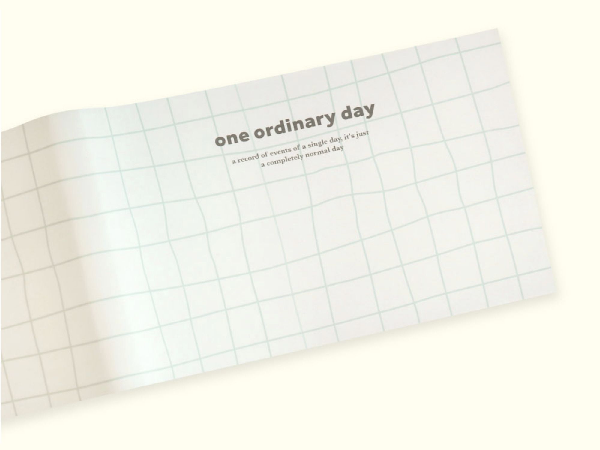 MochiThings: One Ordinary Day Weekly Planner
