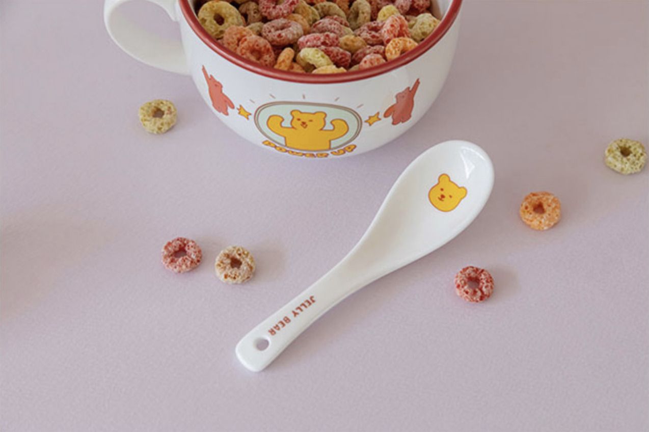 MochiThings: Jelly Bear Cereal Mug & Spoon Set
