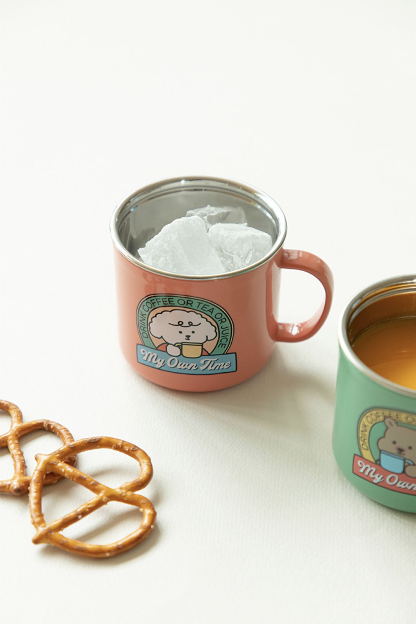 MochiThings: 2pcs Stainless Steel Mug Set