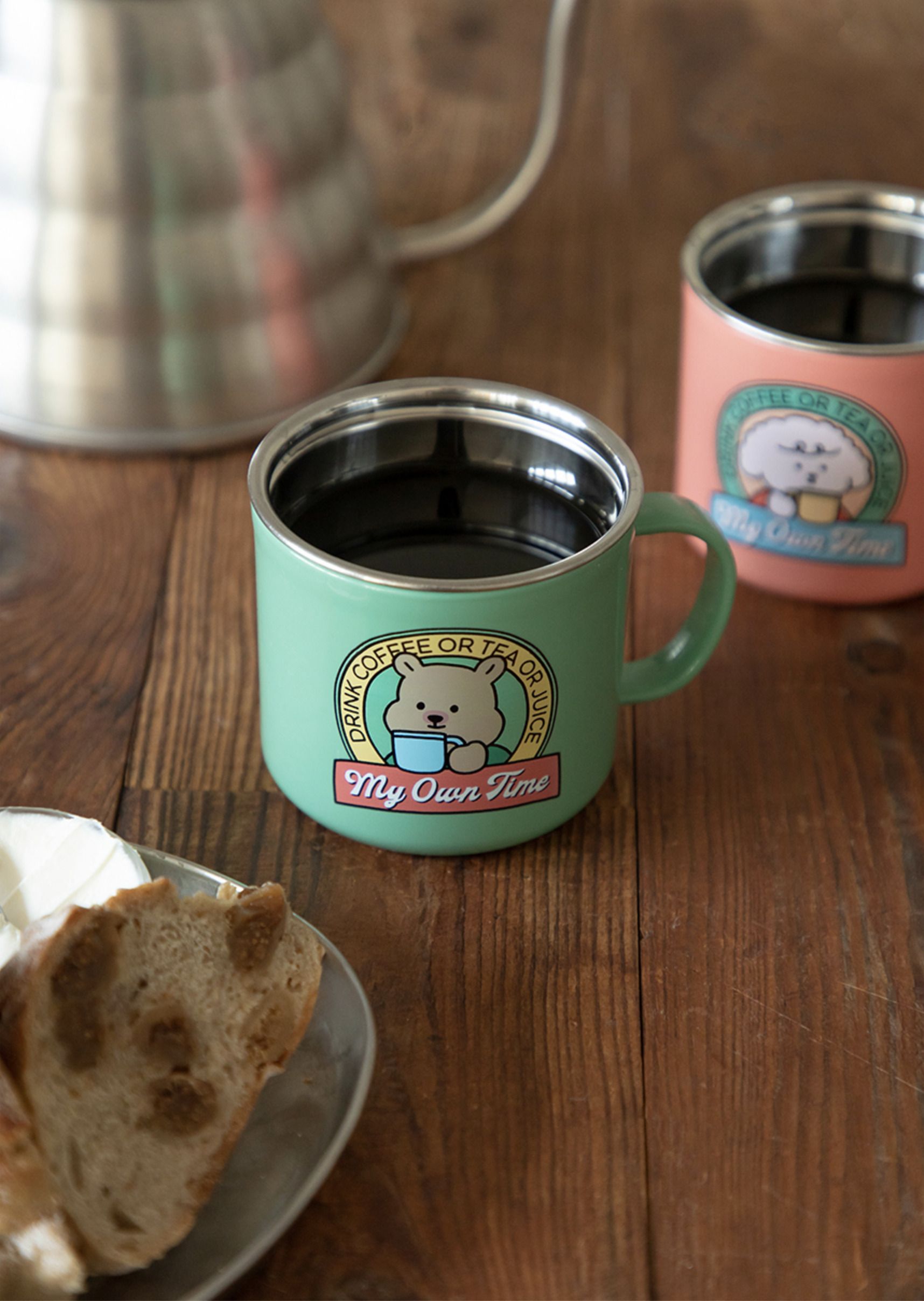 MochiThings: 2pcs Stainless Steel Mug Set