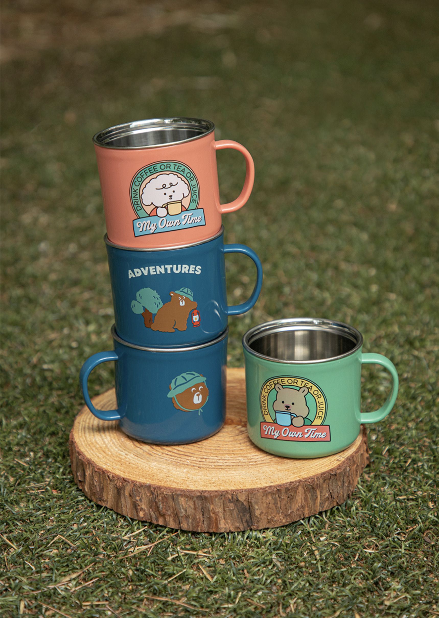 MochiThings: 2pcs Stainless Steel Mug Set