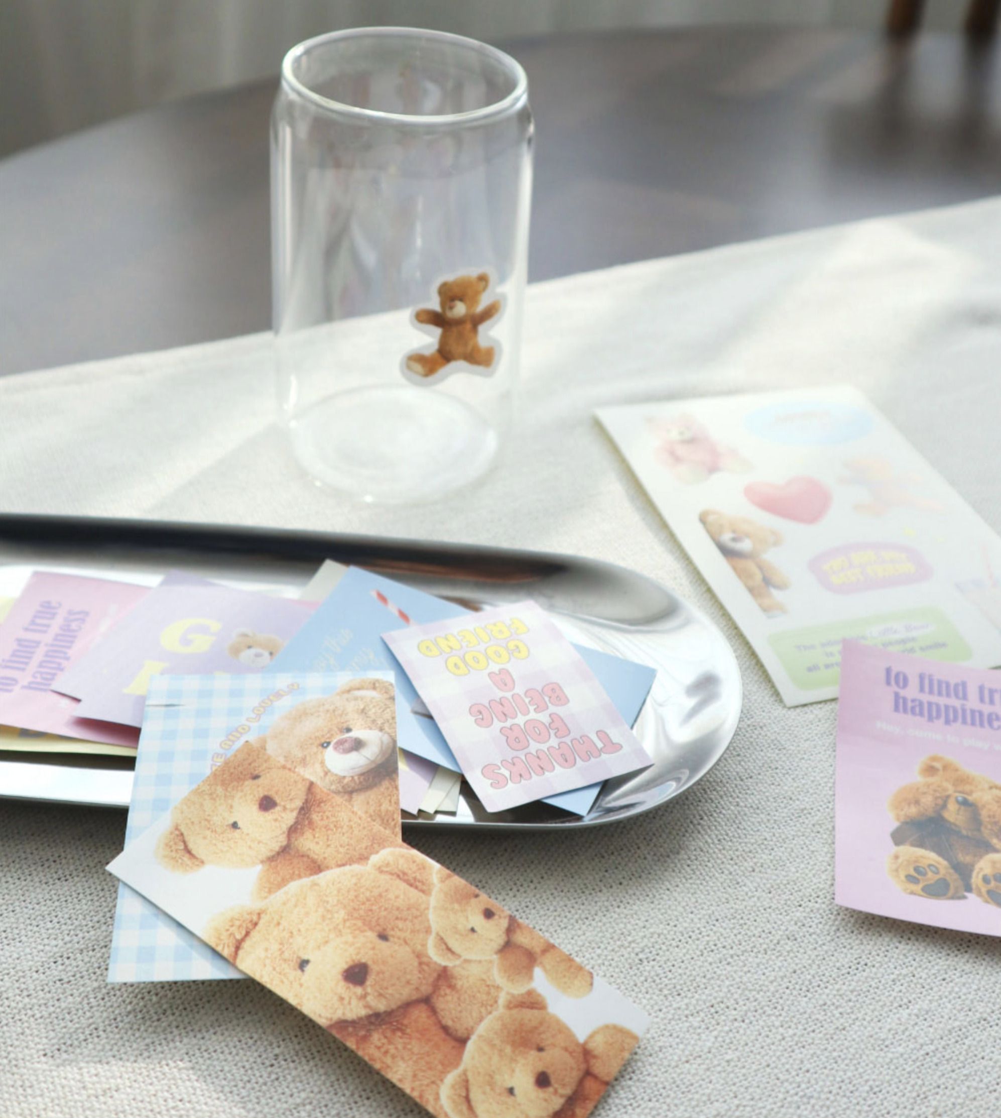 MochiThings: 30pcs Little Bear Deco Sticker Set