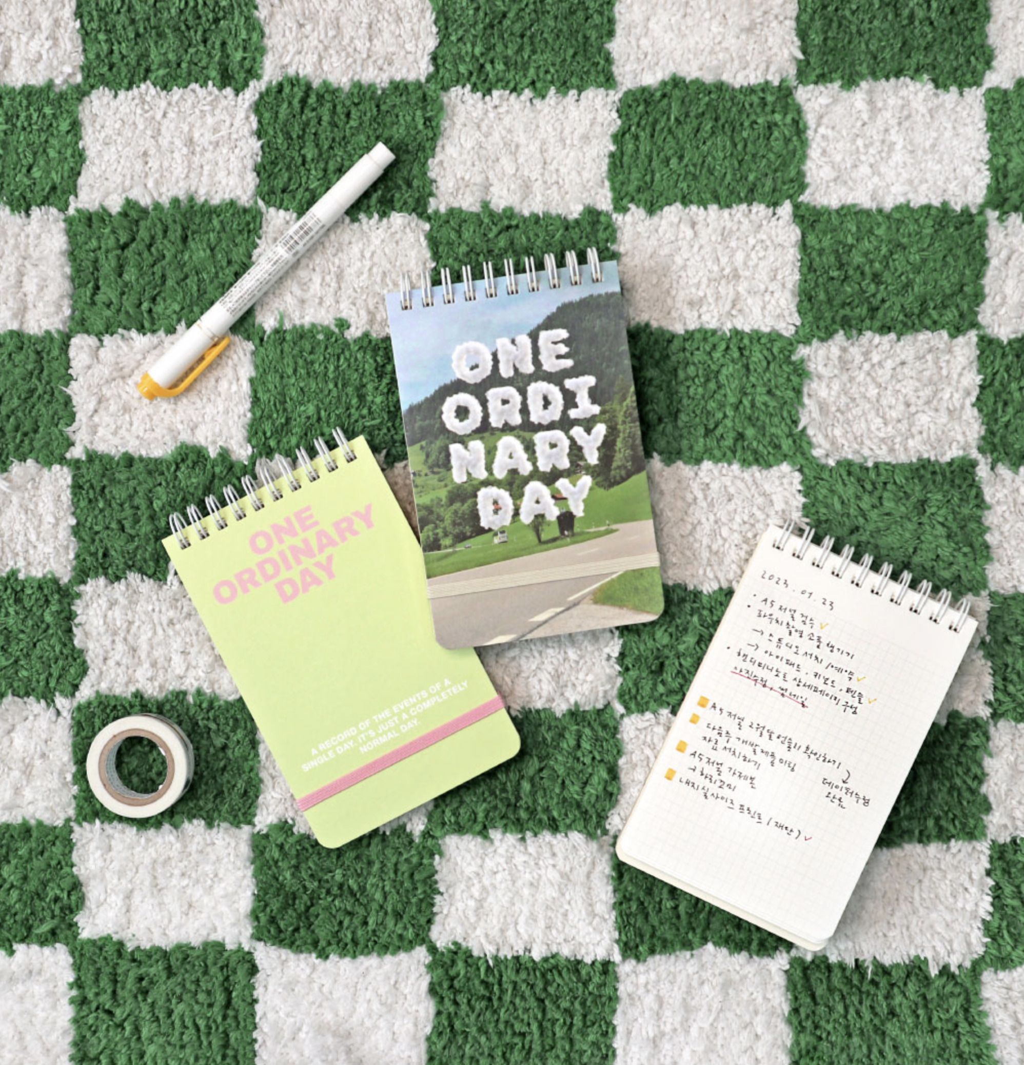 MochiThings: Mini One Ordinary Day Spiral Notebook