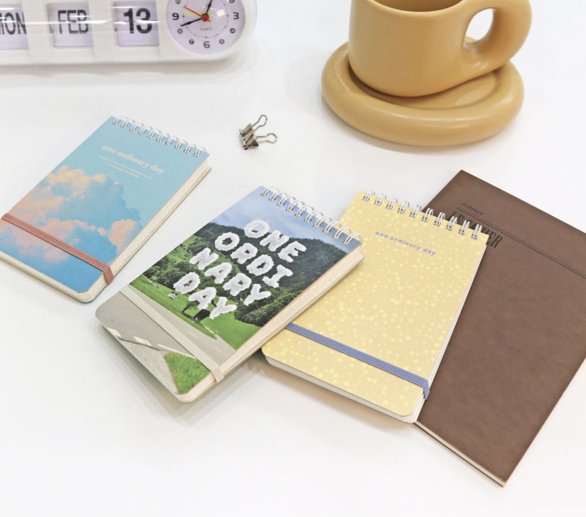 MochiThings: Mini One Ordinary Day Spiral Notebook