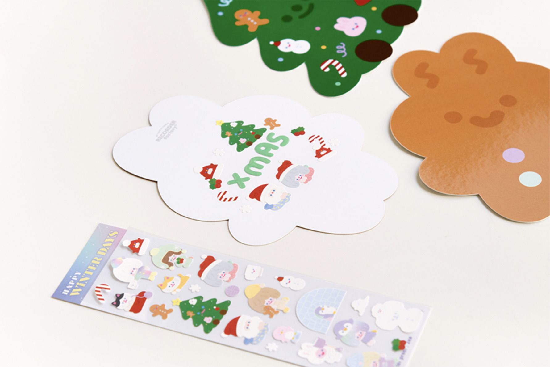 MochiThings: Happy Winter Postcard