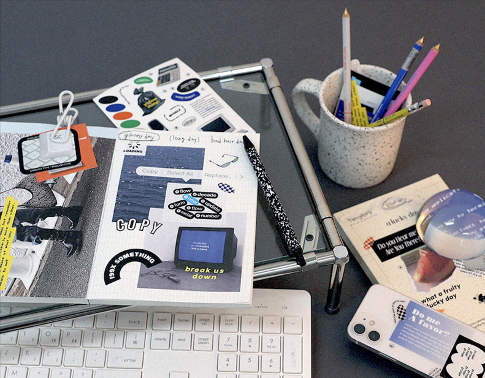 MochiThings: 28pcs Digital Themed Sticker Set