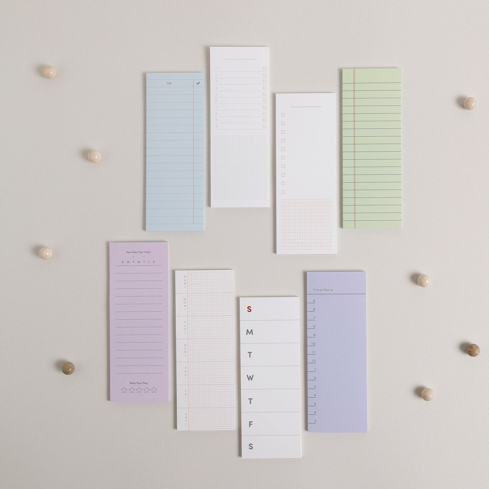 MochiThings: Slim Schedule Sticky Note v2