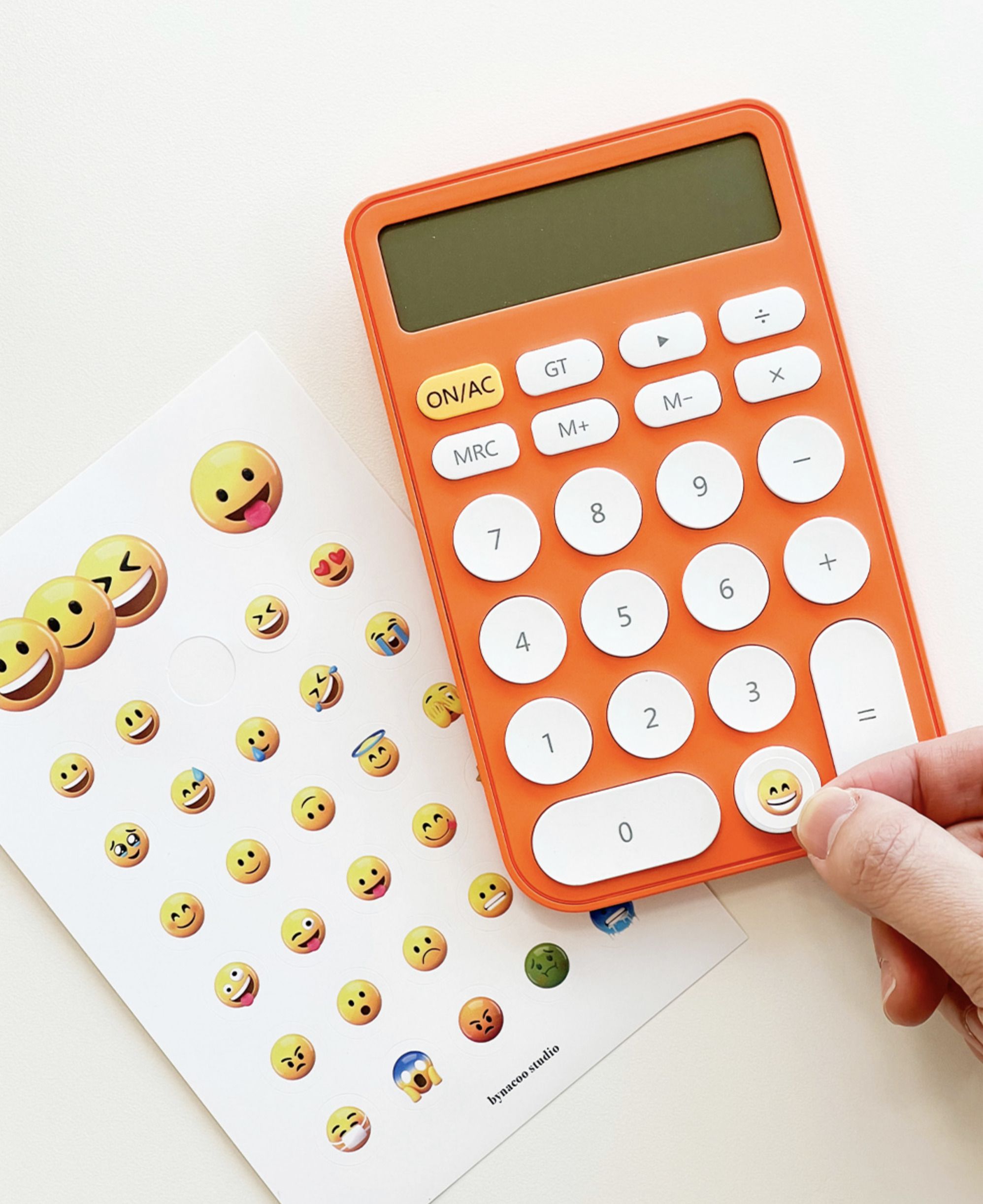 MochiThings: 2pcs Emoji Sticker Set