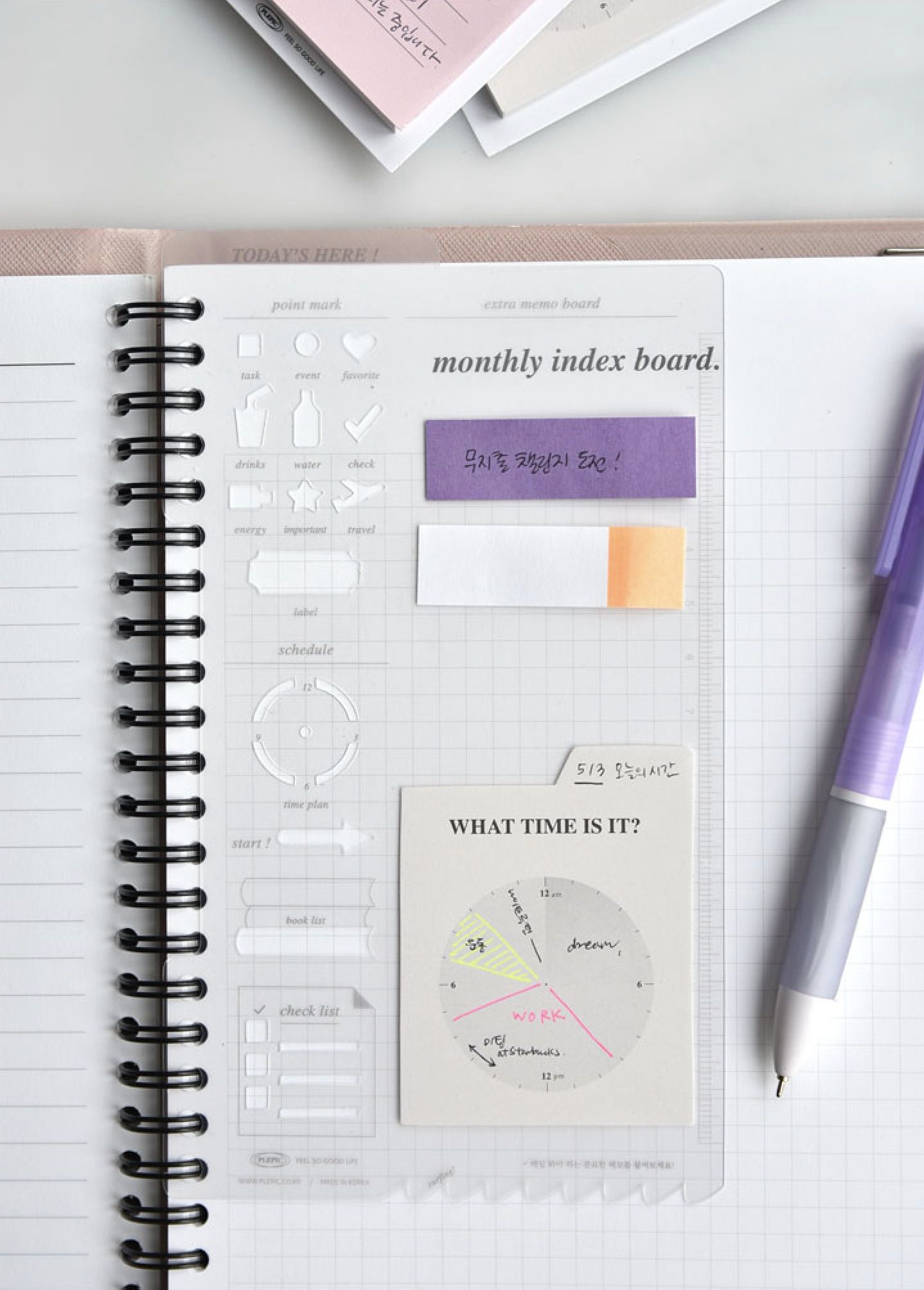 MochiThings: Classy Standard Index Weekly Planner