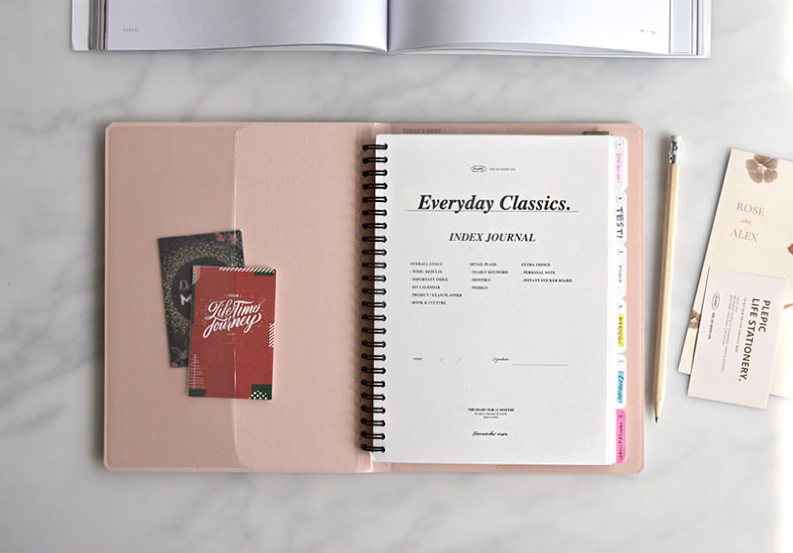 MochiThings: Classy Standard Index Weekly Planner