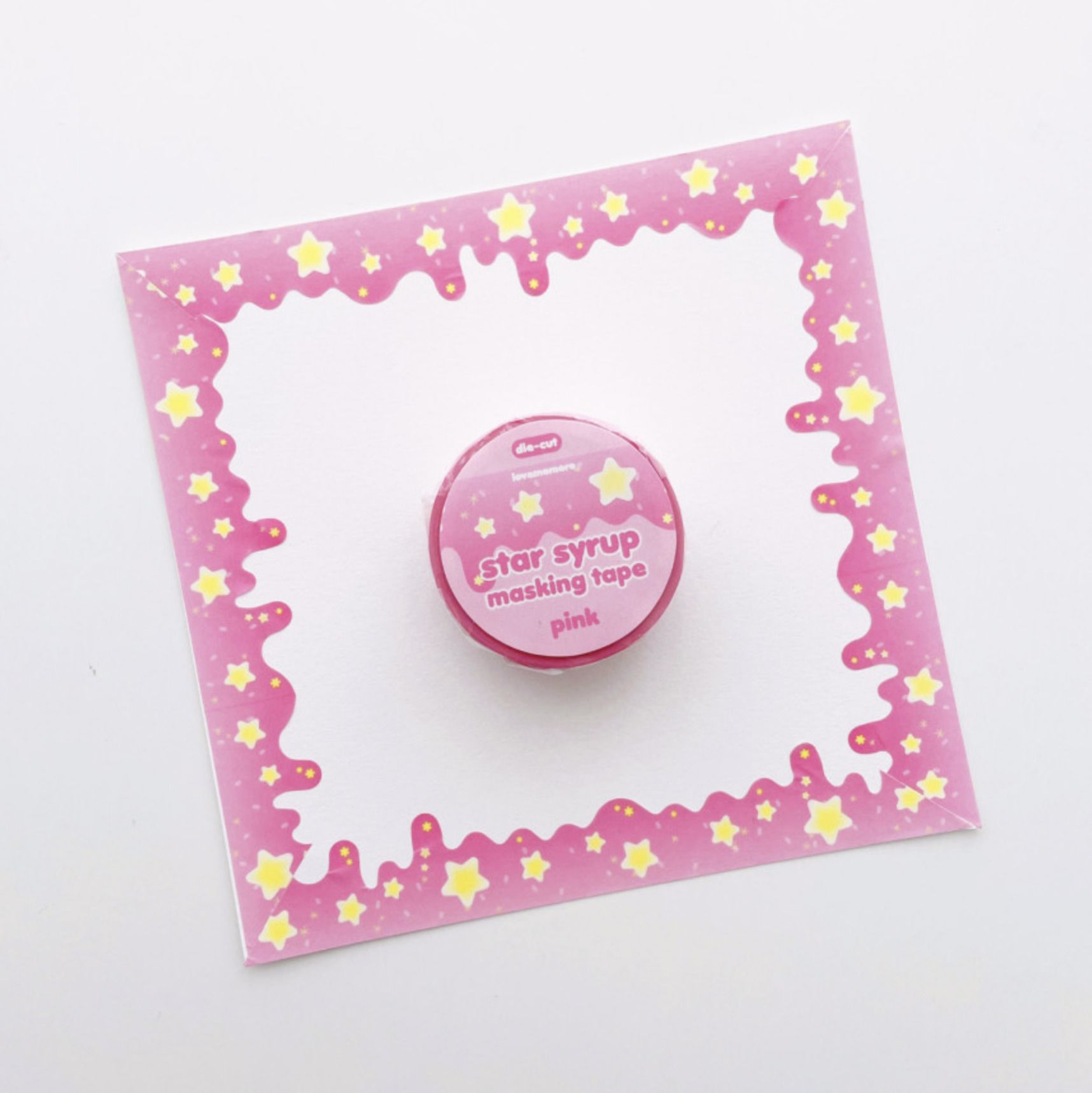 MochiThings: Star Syrup Die Cut Masking Tape