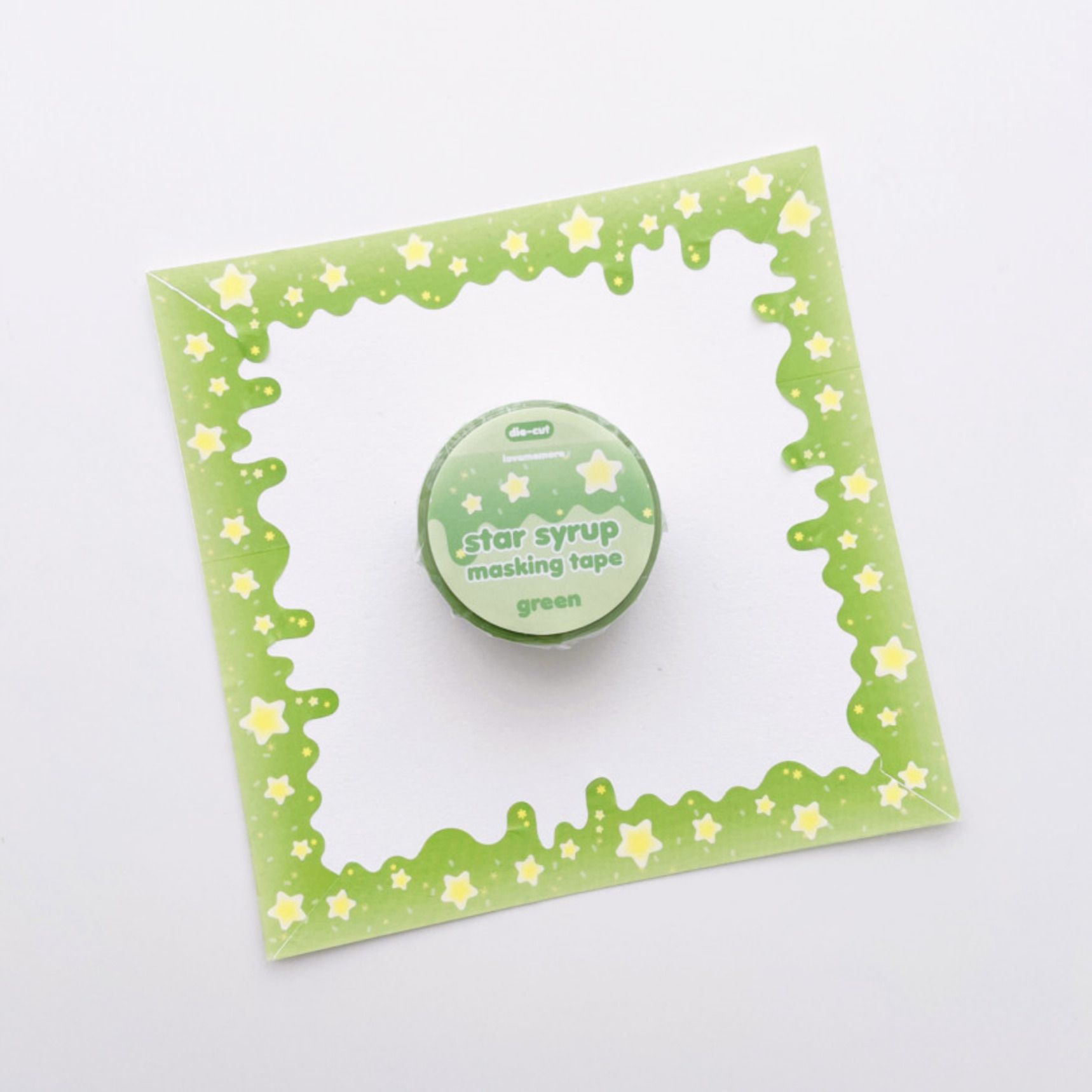 MochiThings: Star Syrup Die Cut Masking Tape