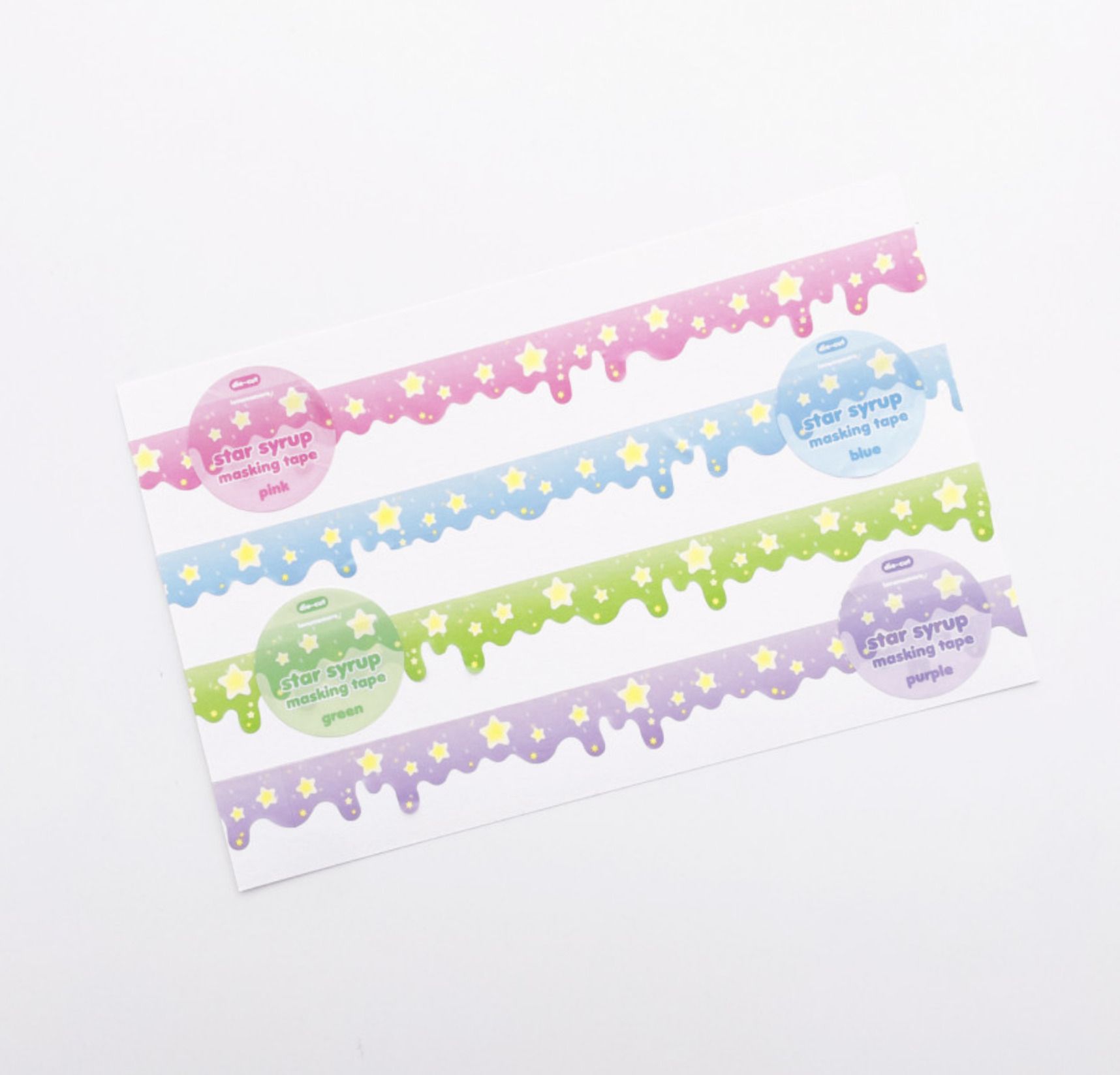 MochiThings: Star Syrup Die Cut Masking Tape