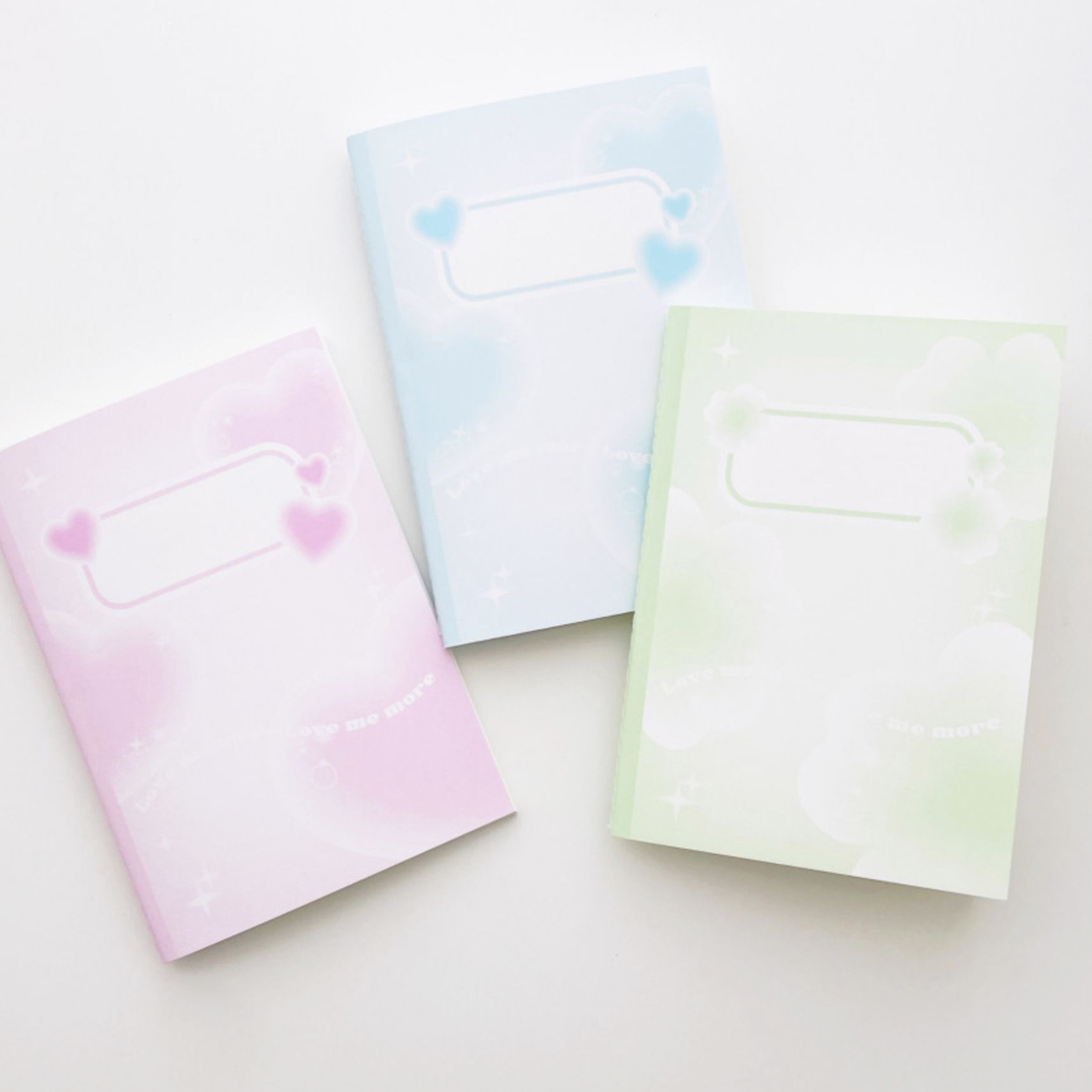 MochiThings: Love Heart Plain Notebook