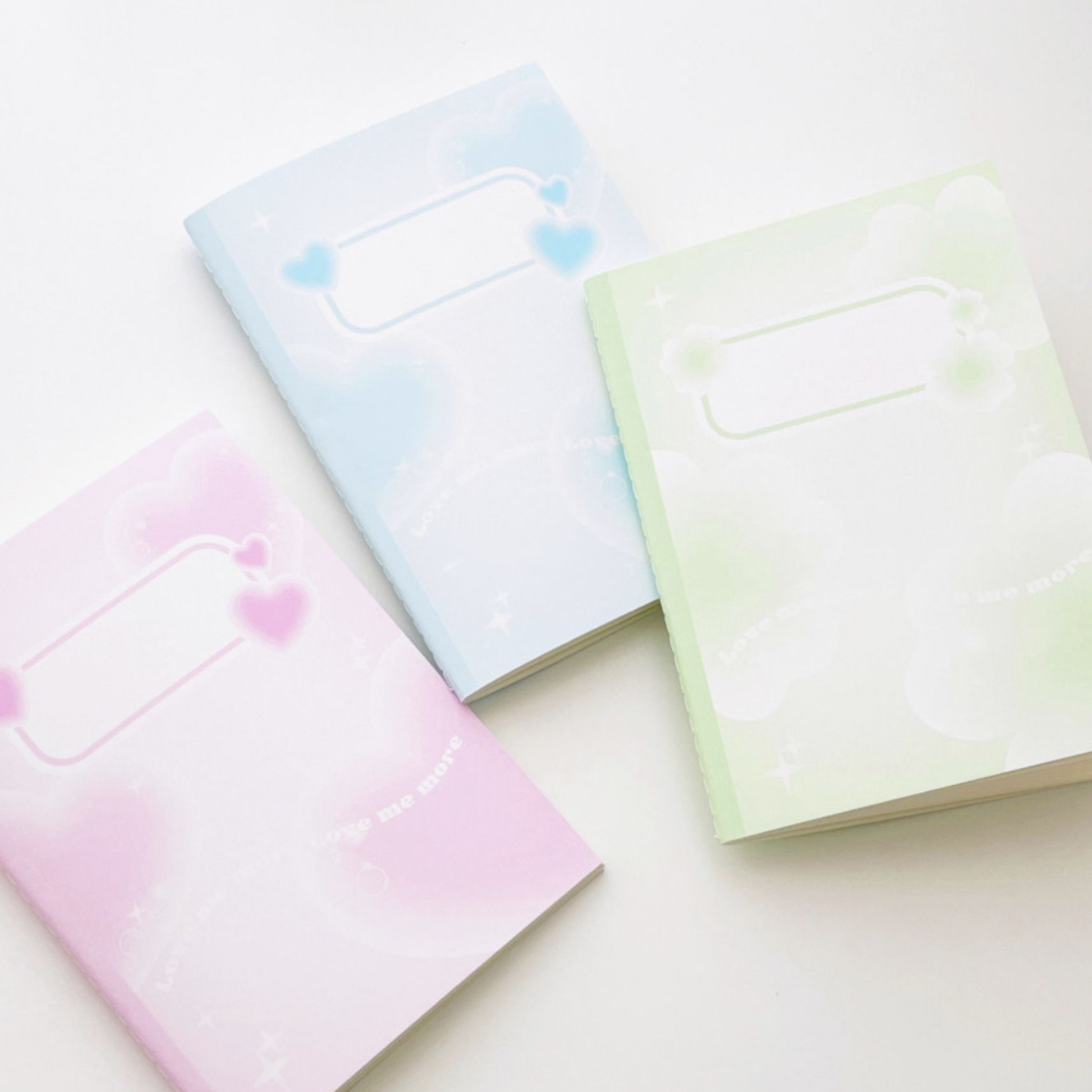 MochiThings: Love Heart Plain Notebook