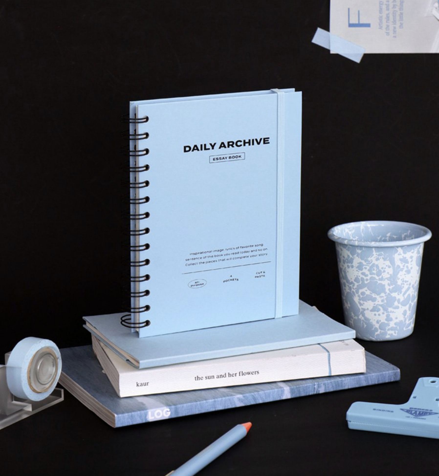 MochiThings: Daily Archive Spiral Notebook