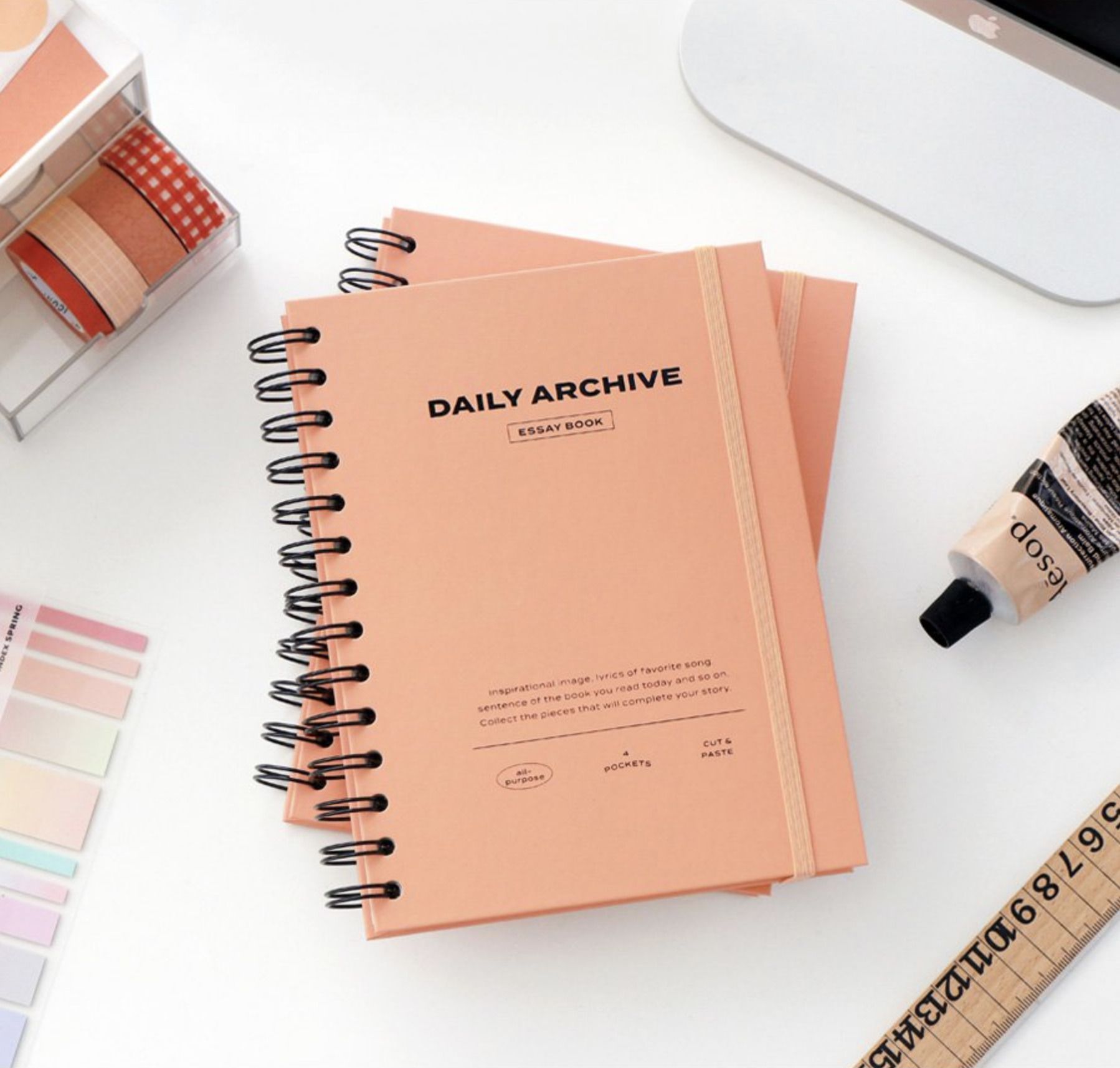 MochiThings: Daily Archive Spiral Notebook