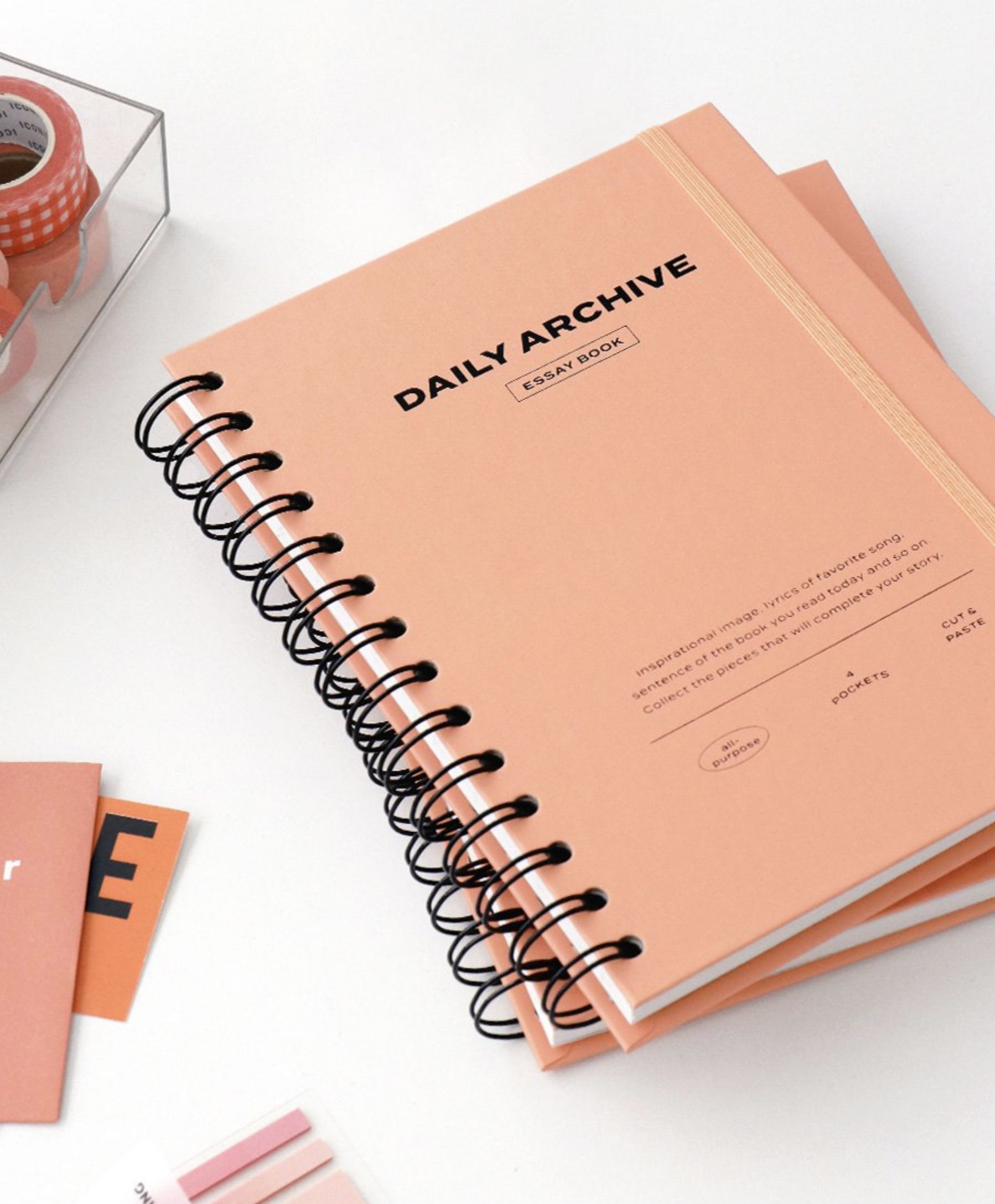 MochiThings: Daily Archive Spiral Notebook