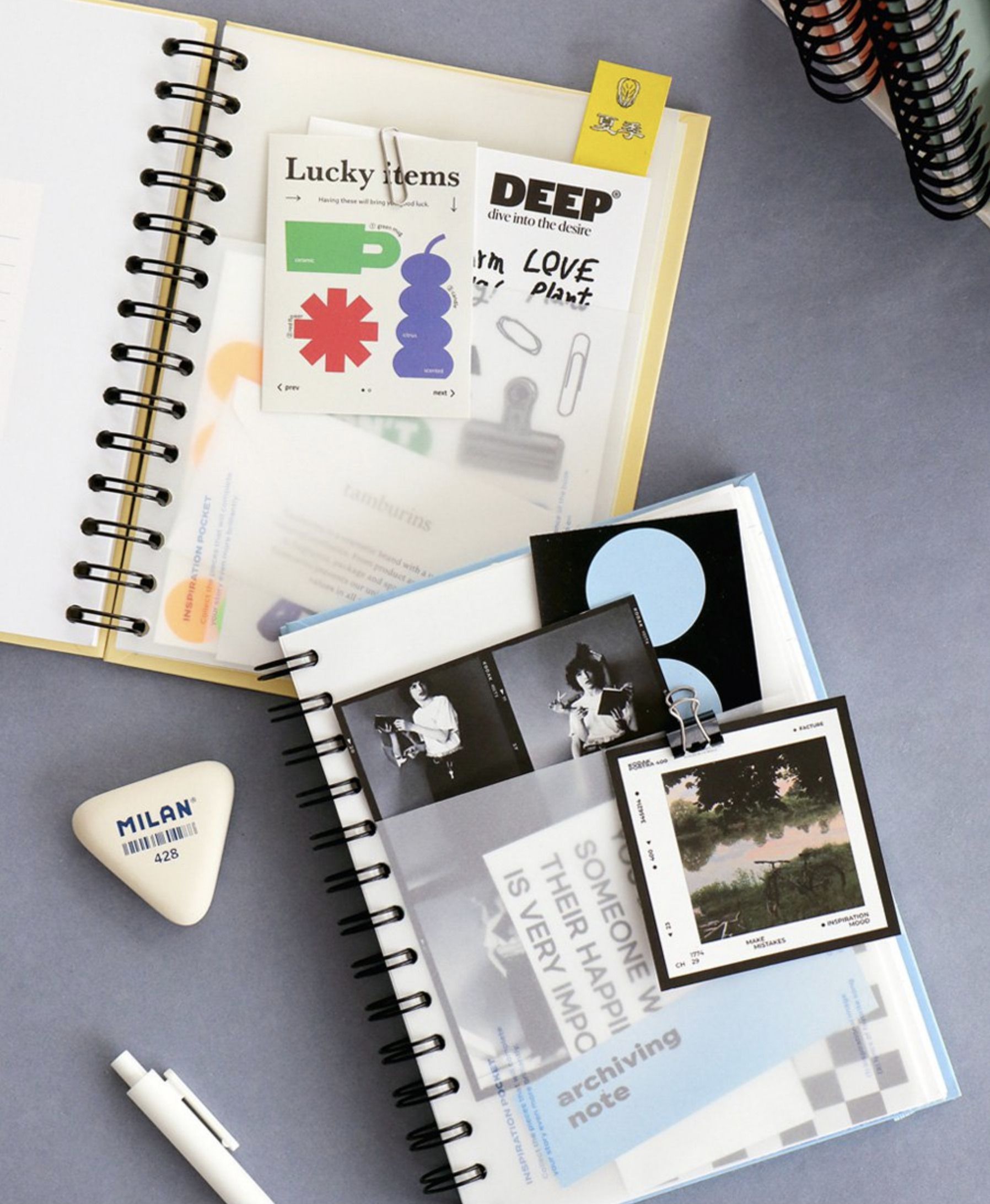 MochiThings: Daily Archive Spiral Notebook