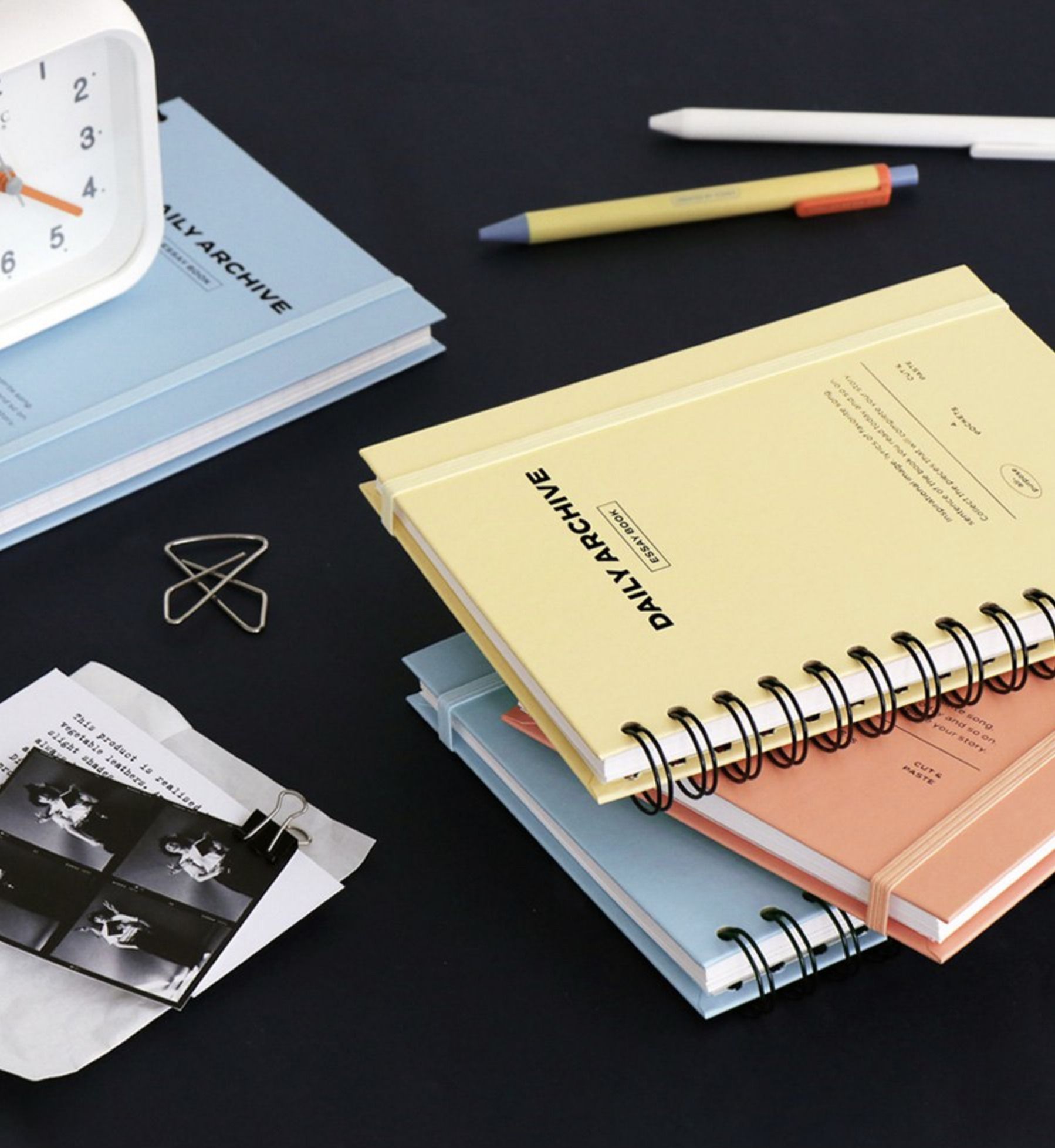 MochiThings: Daily Archive Spiral Notebook