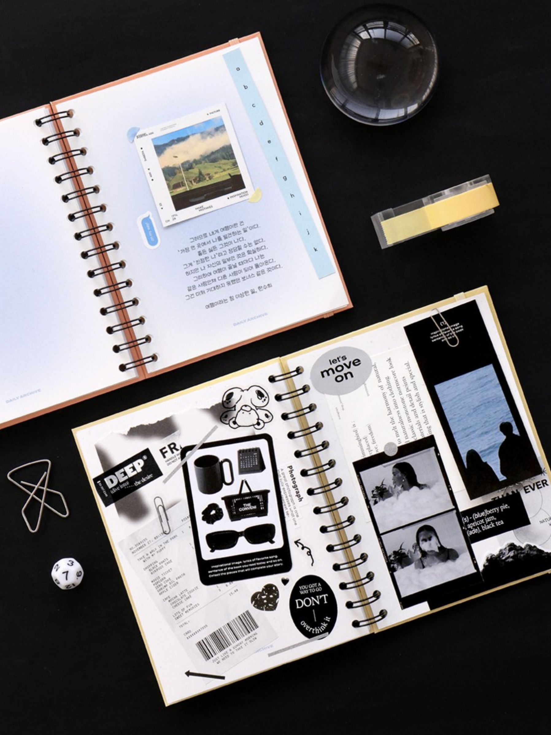 MochiThings: Daily Archive Spiral Notebook