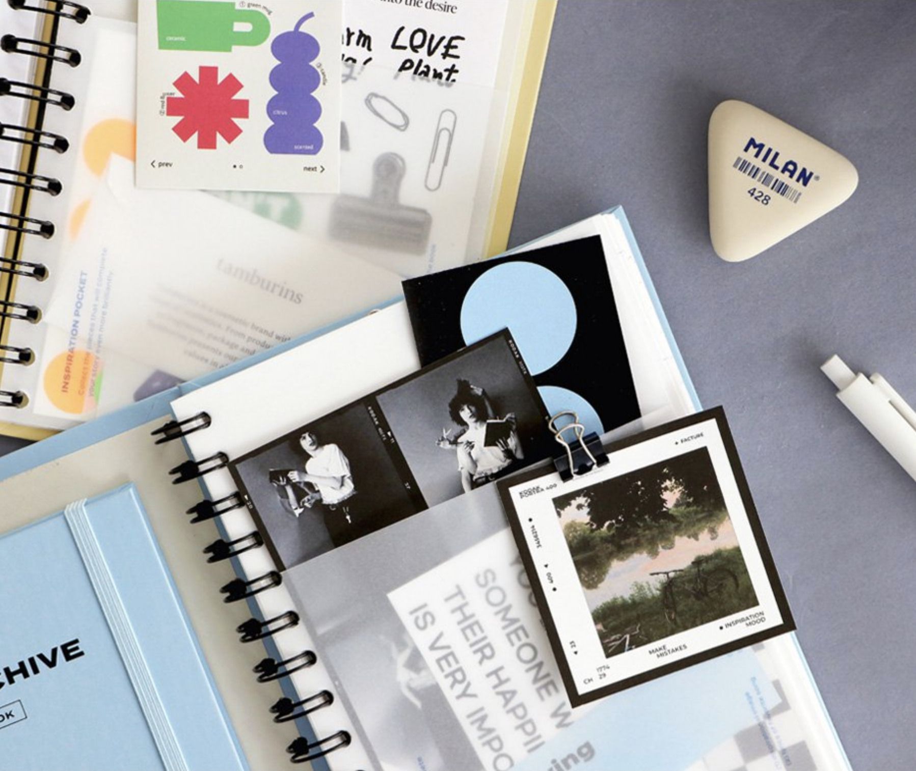 MochiThings: Daily Archive Spiral Notebook