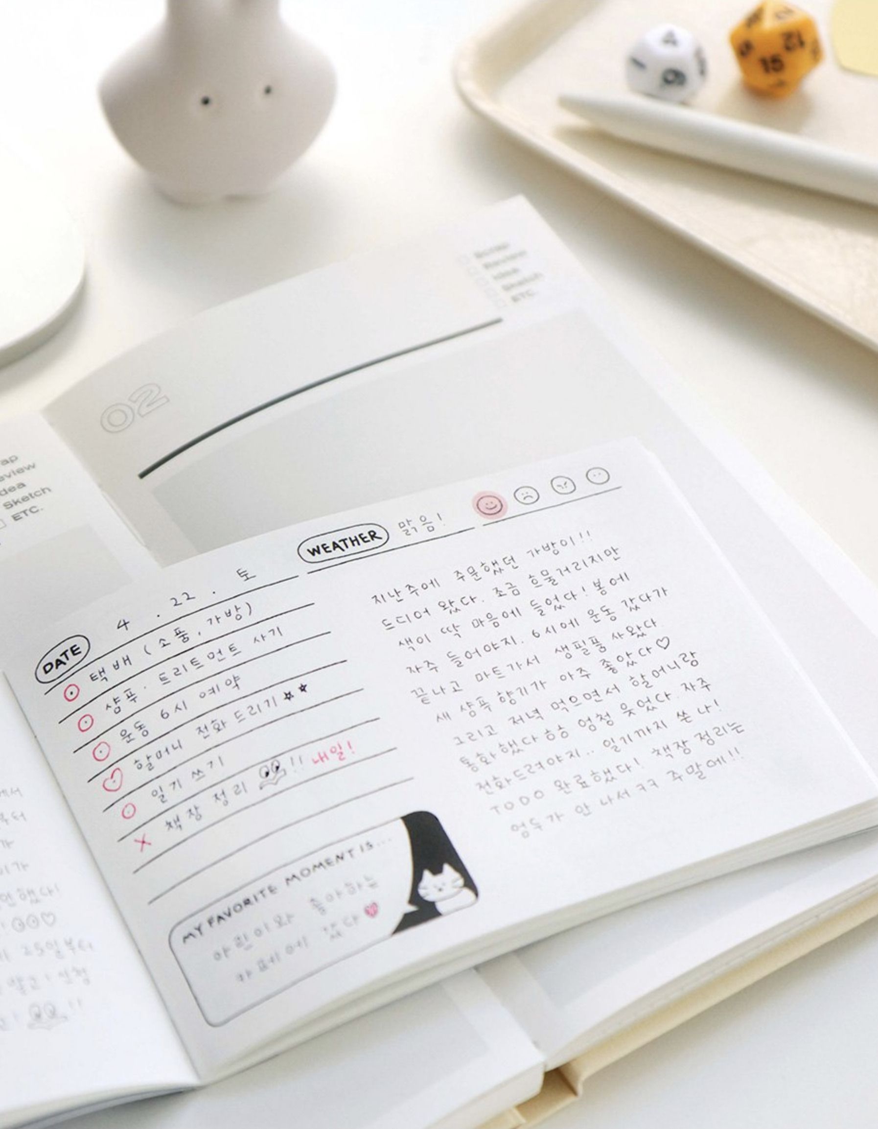 MochiThings: Mini Doodle Daily Planner