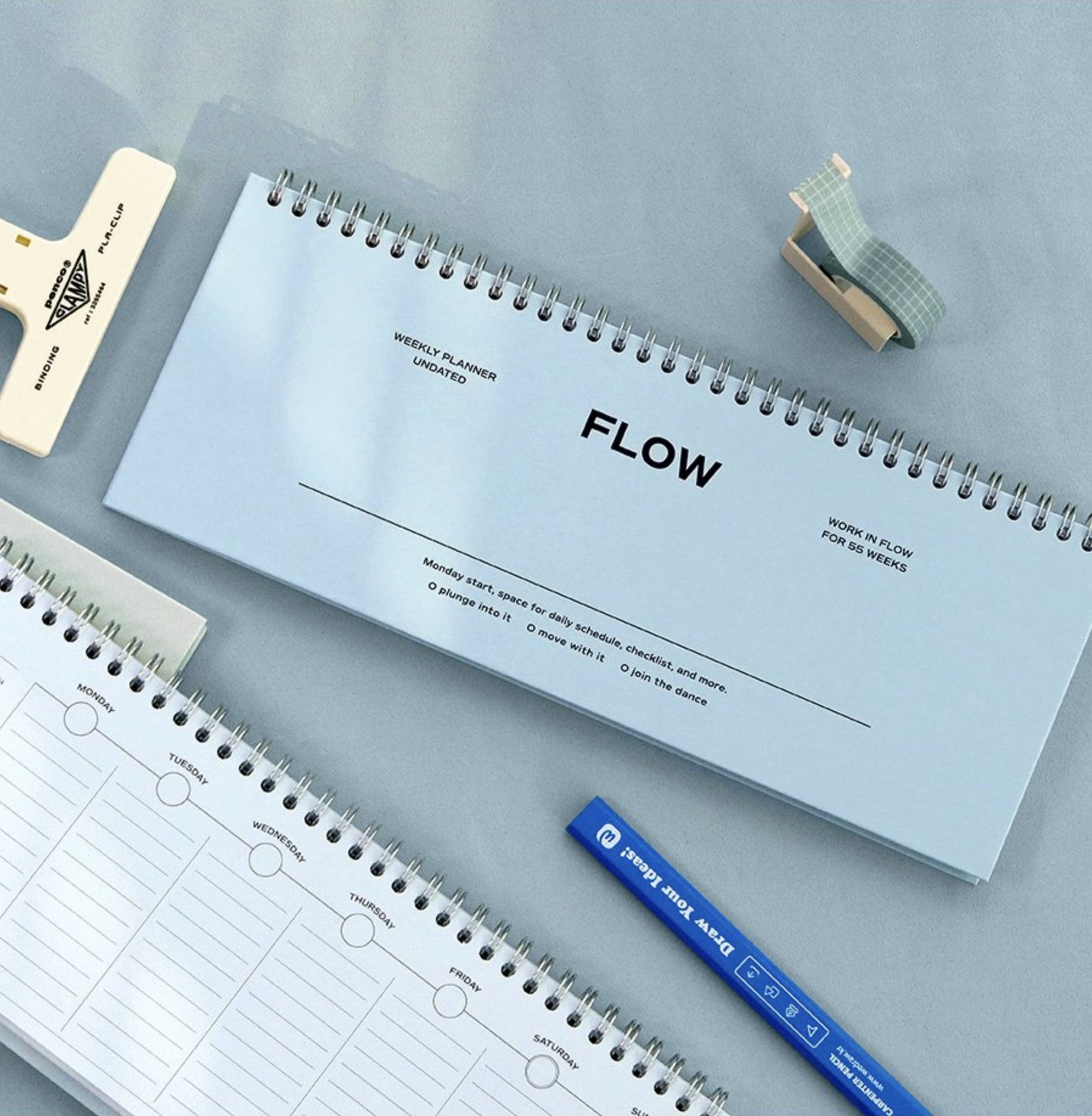MochiThings: Flow Desk Weekly Planner