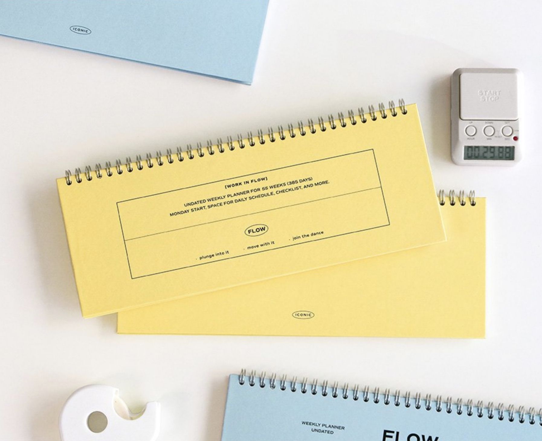 MochiThings: Flow Desk Weekly Planner