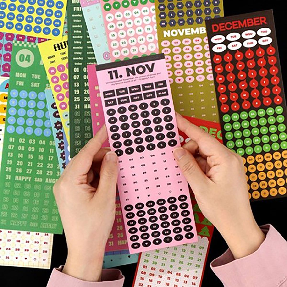 MochiThings: 24pcs Date Sticker Set