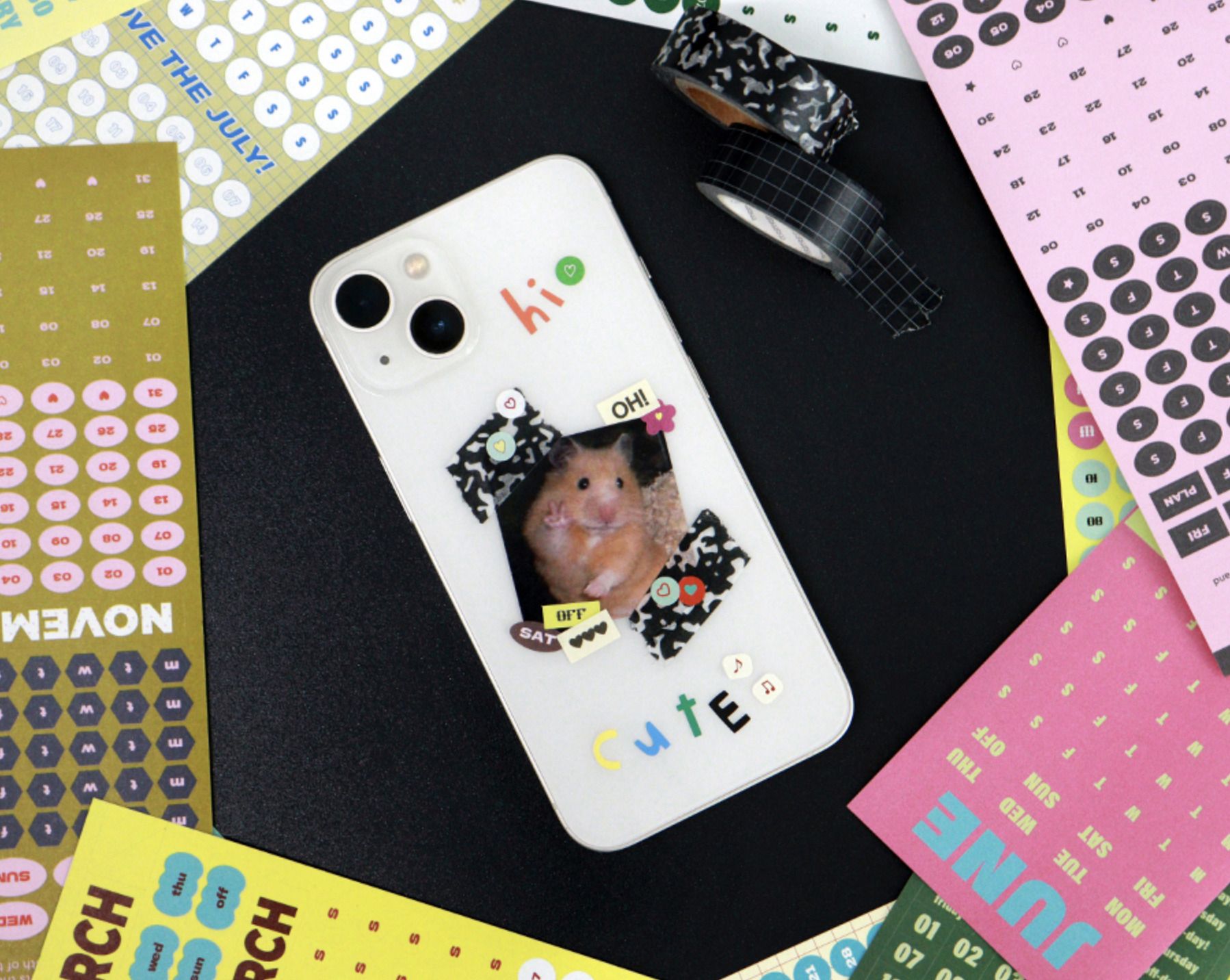 MochiThings: 24pcs Date Sticker Set