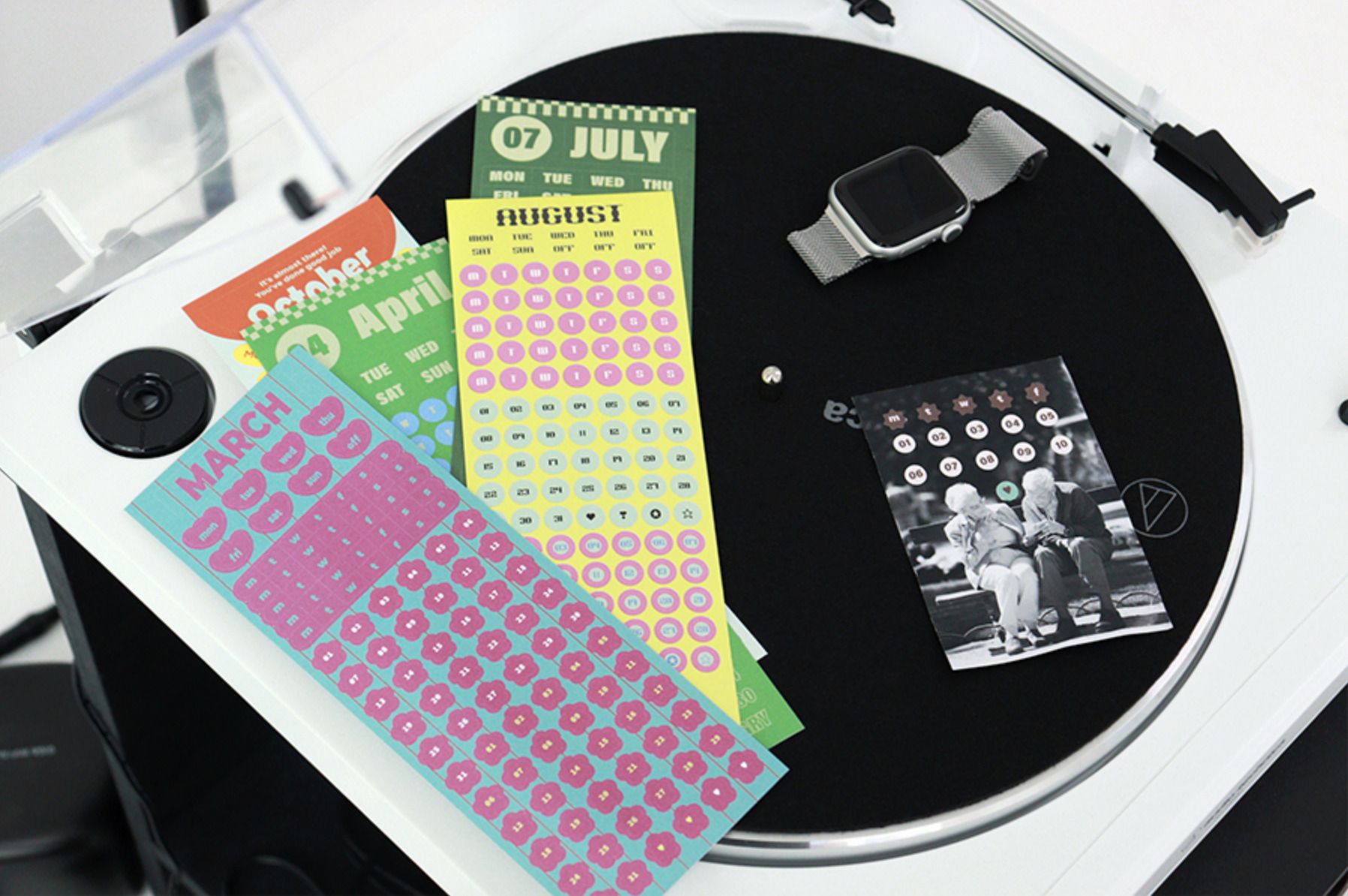 MochiThings: 24pcs Date Sticker Set