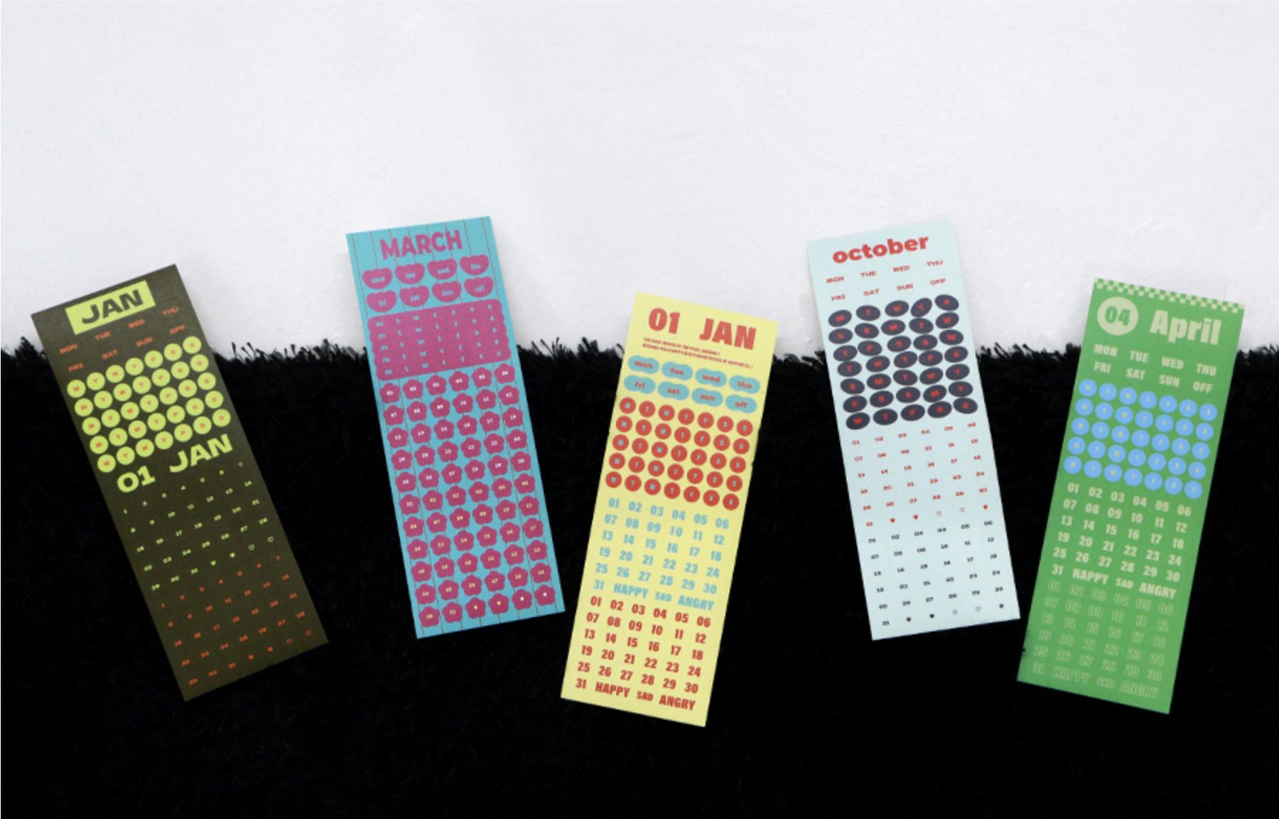 MochiThings: 24pcs Date Sticker Set