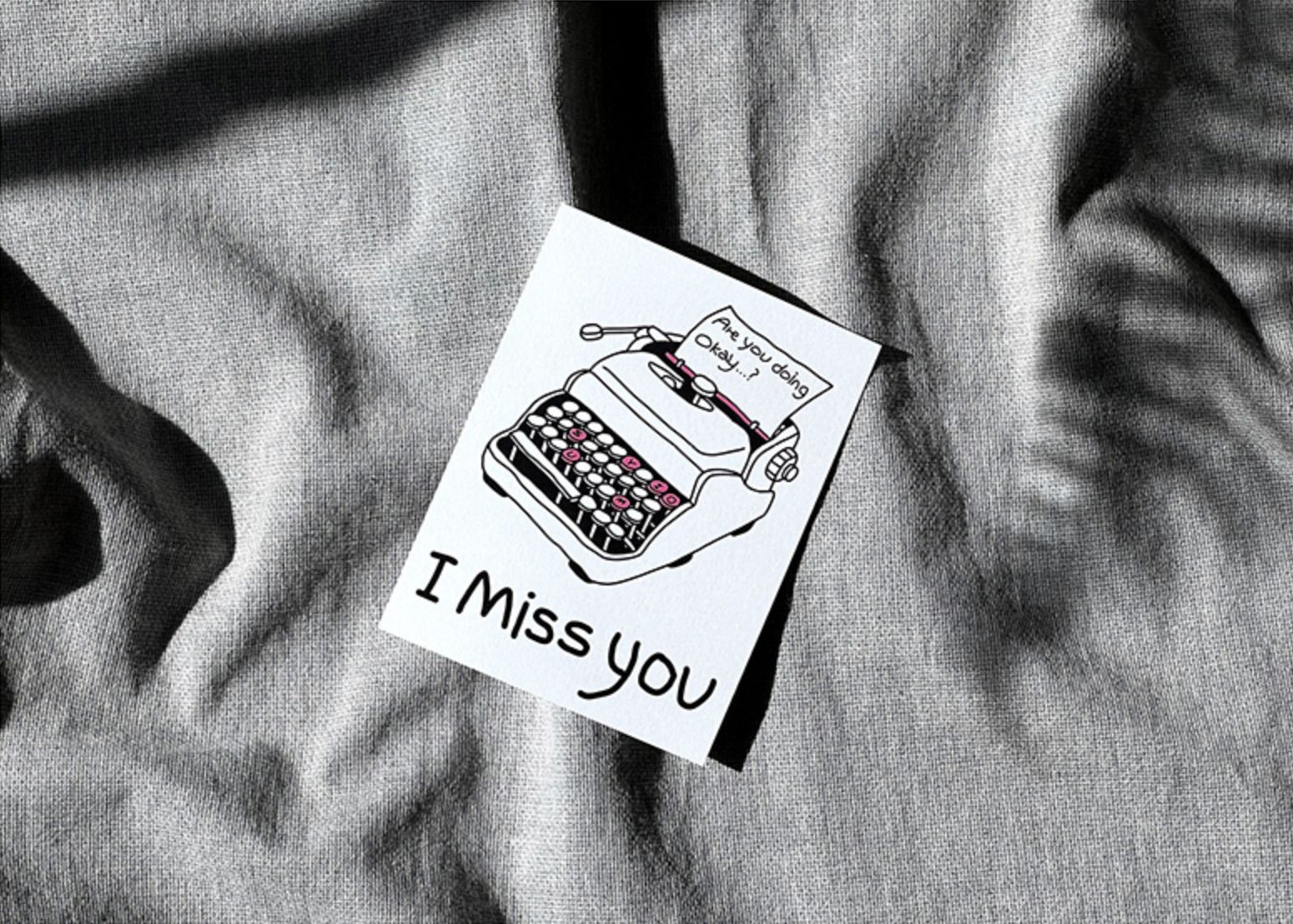 MochiThings: Drawing Message Postcard