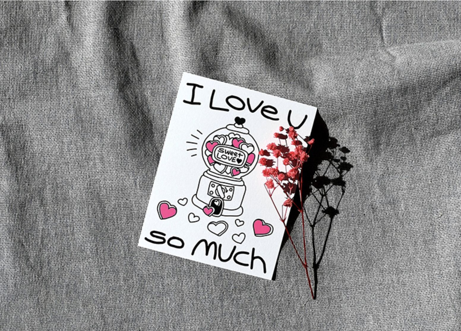 MochiThings: Drawing Message Postcard