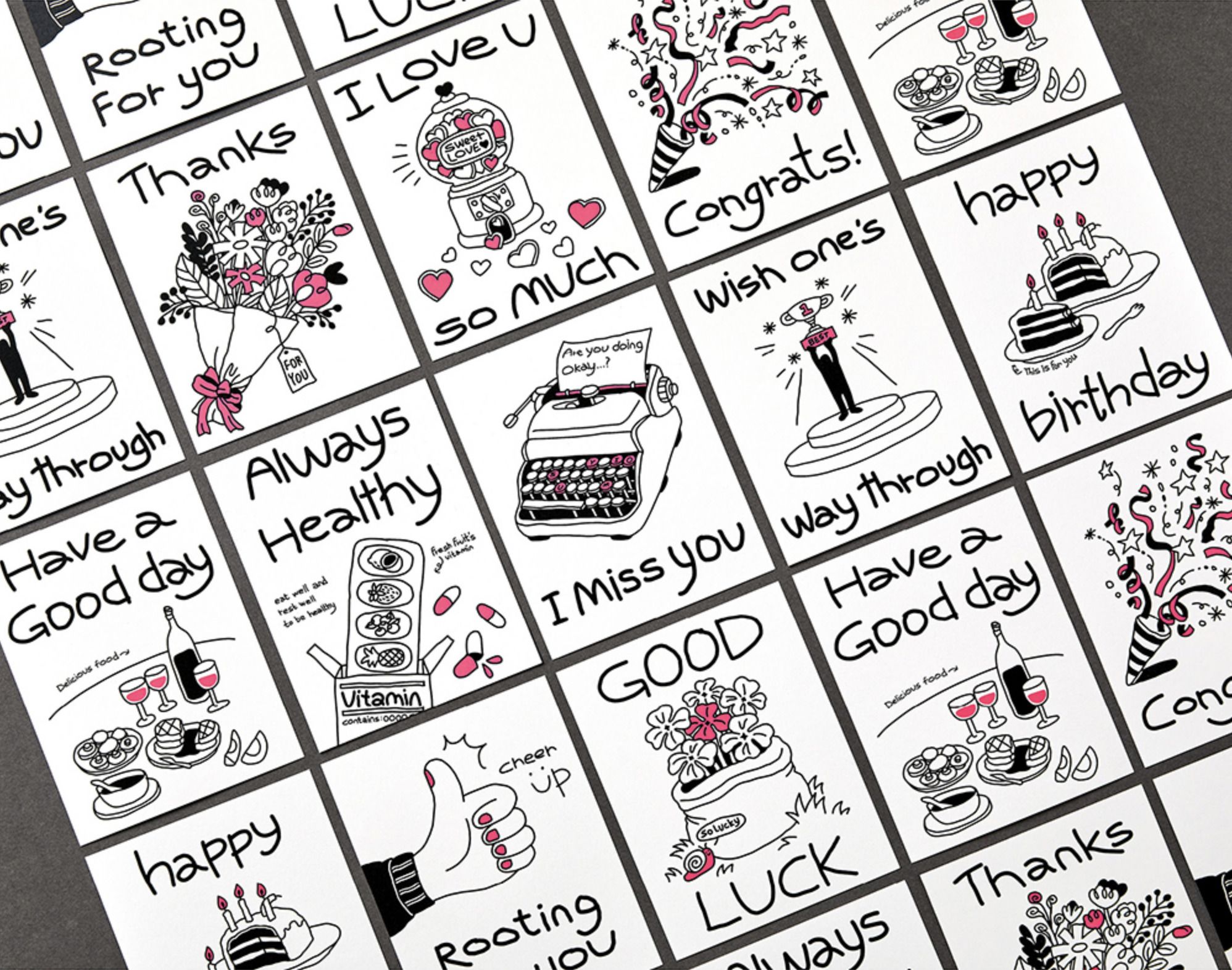 MochiThings: Drawing Message Postcard