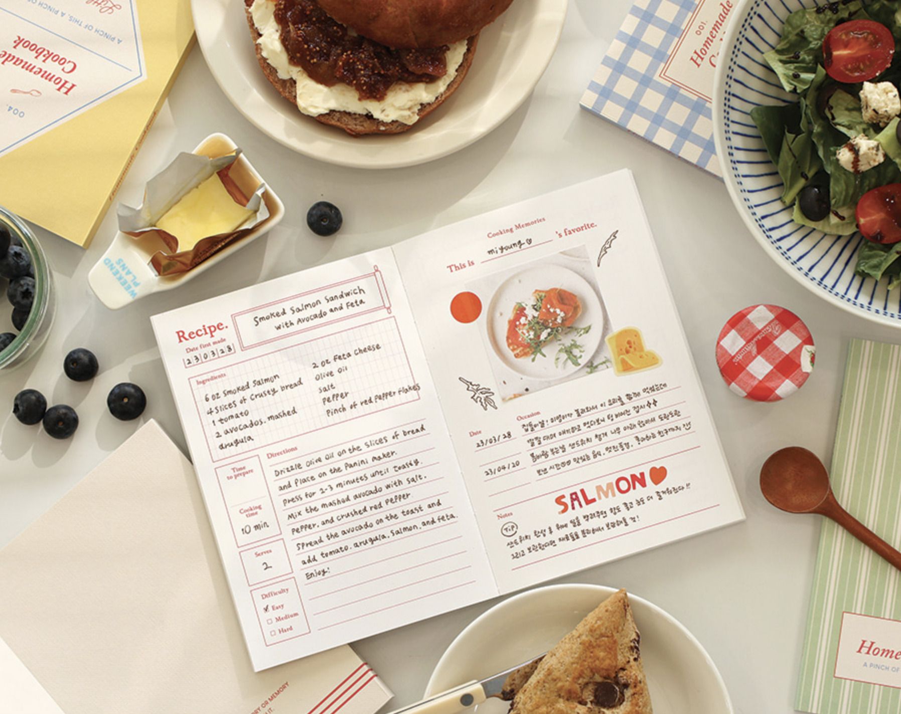 MochiThings: Homemade Cookbook Recipe Journal