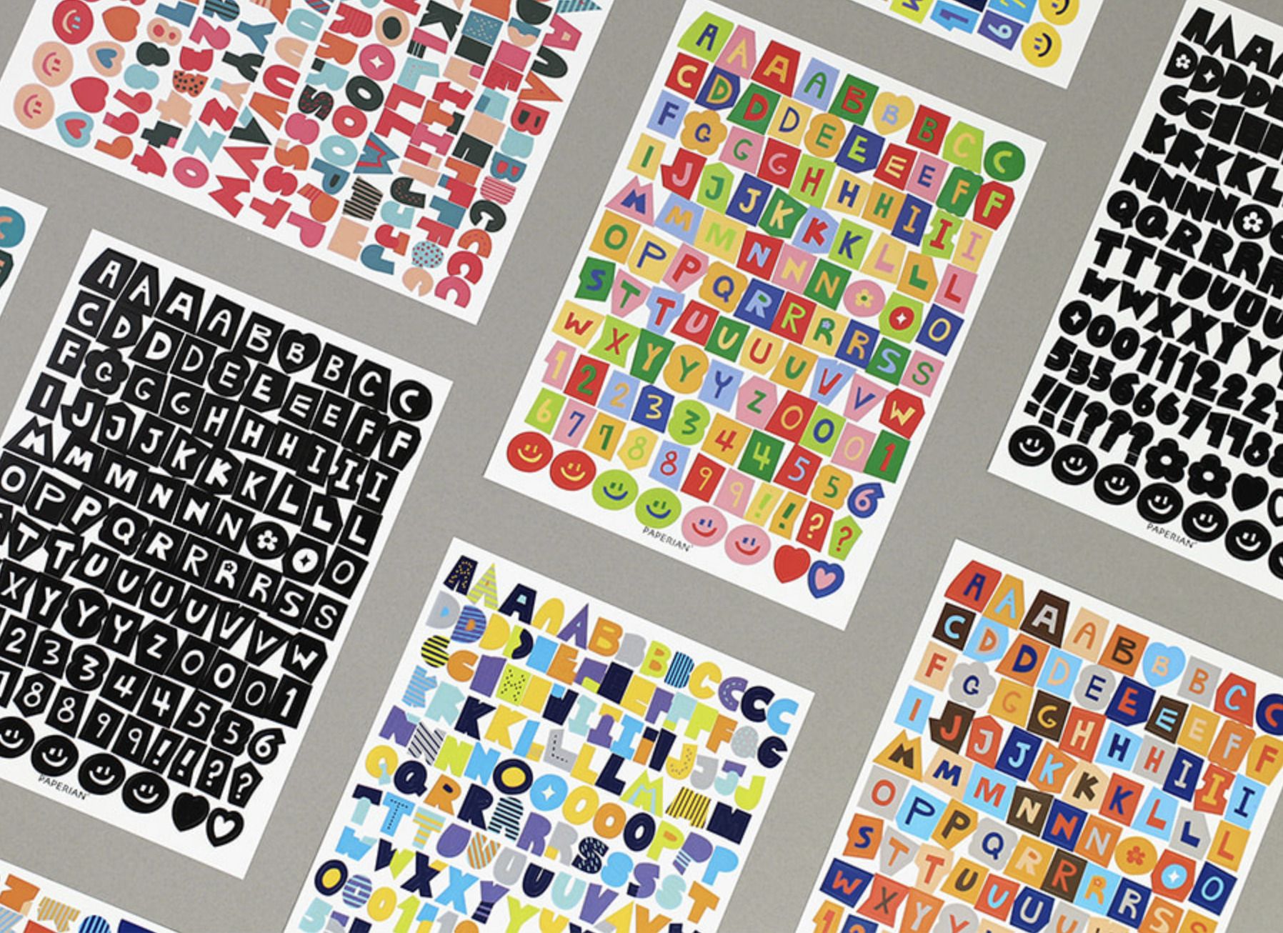 MochiThings: Color Recipe Alphabet Removable Sticker