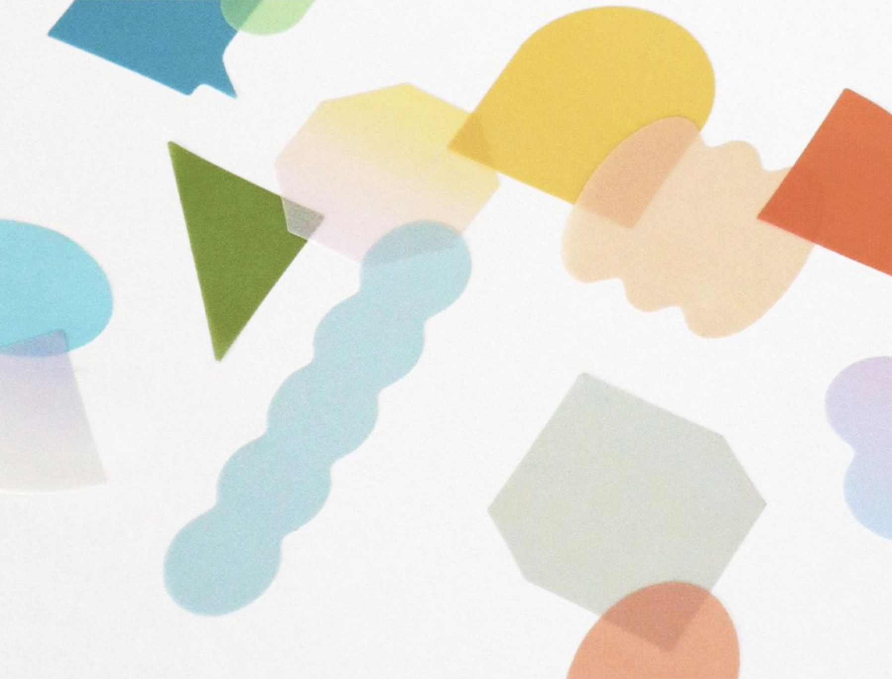 MochiThings: Shape Index Point Sticky Note Set