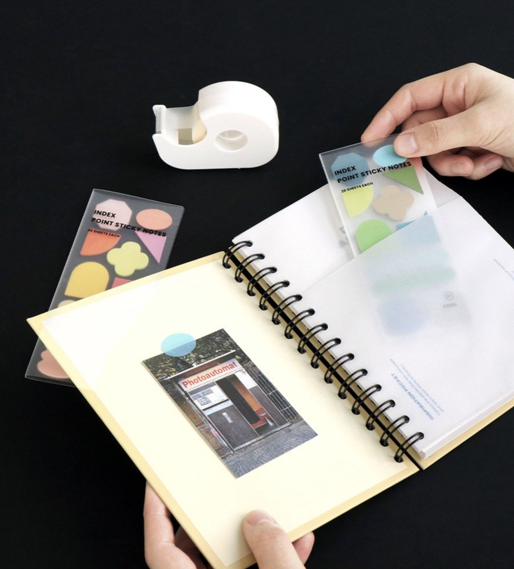 MochiThings: Shape Index Point Sticky Note Set