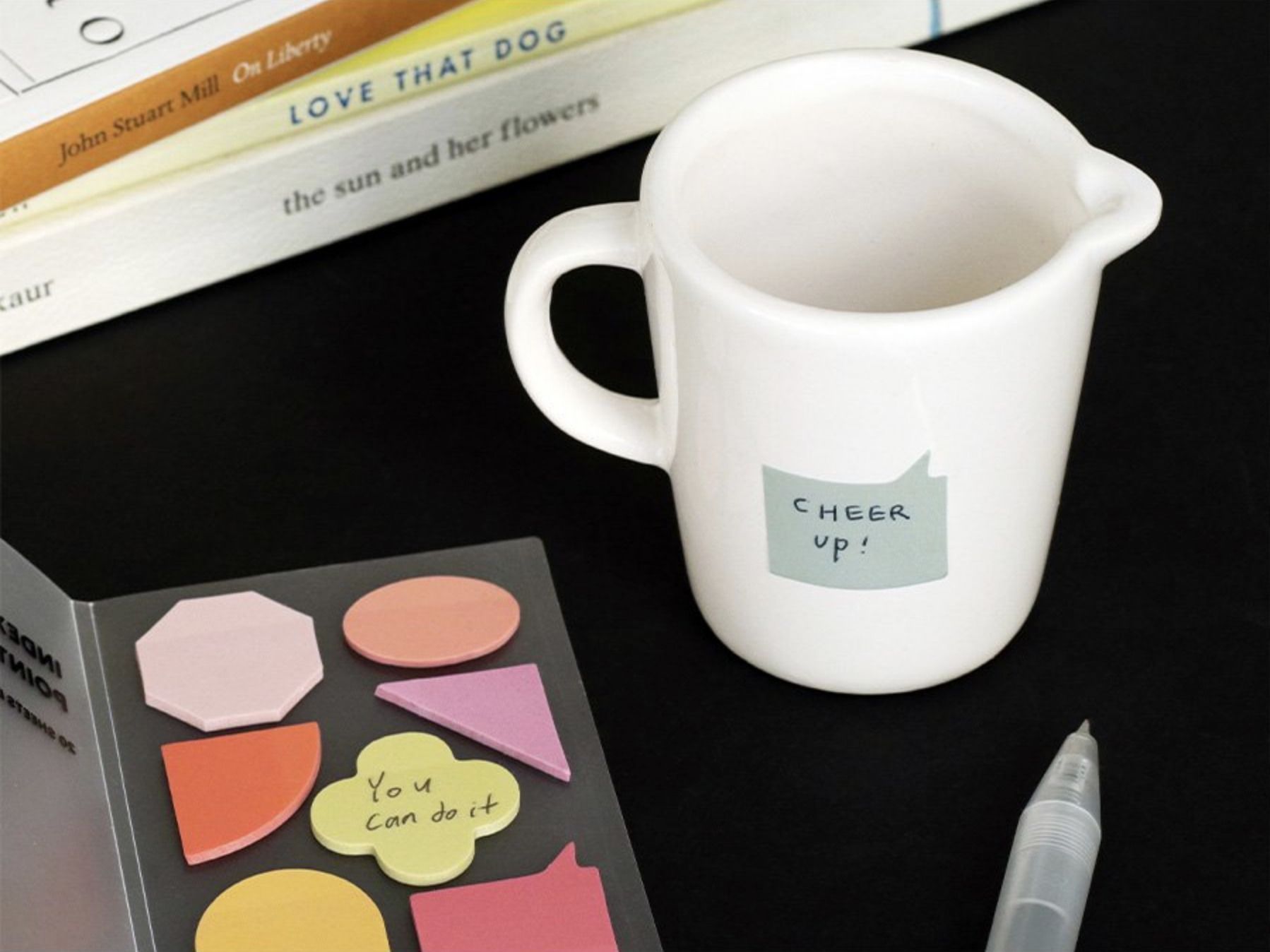 MochiThings: Shape Index Point Sticky Note Set